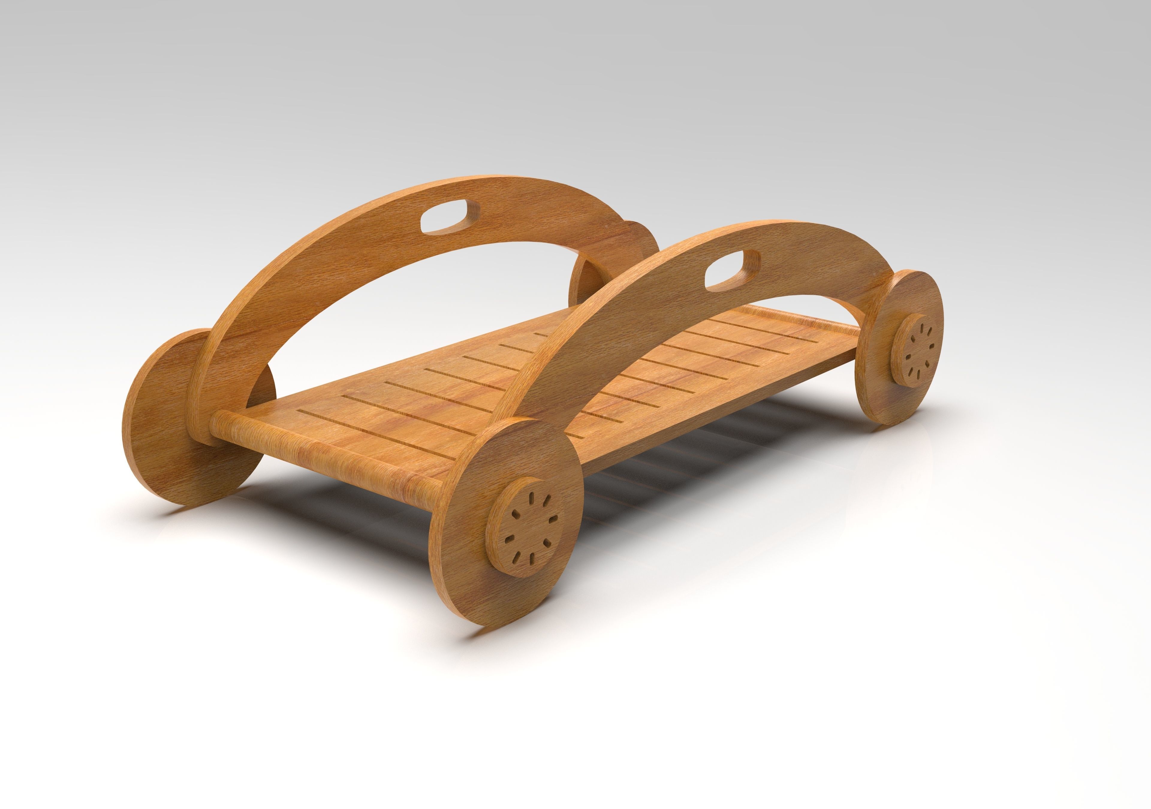 Kids Play Swing Wheel 3D model | CGTrader