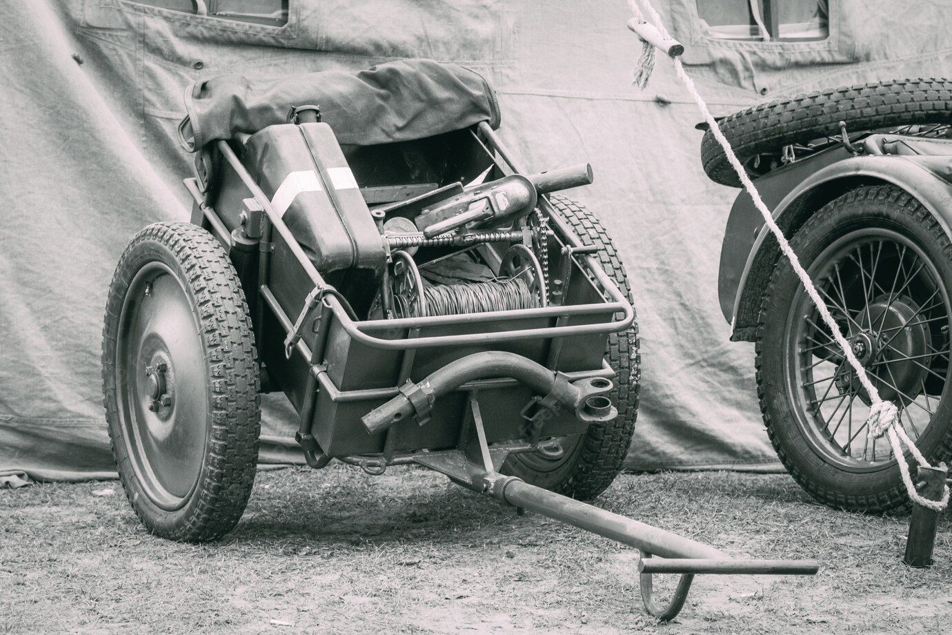 IF8 German infrantry cart Trailer model 3D model 3D printable | CGTrader