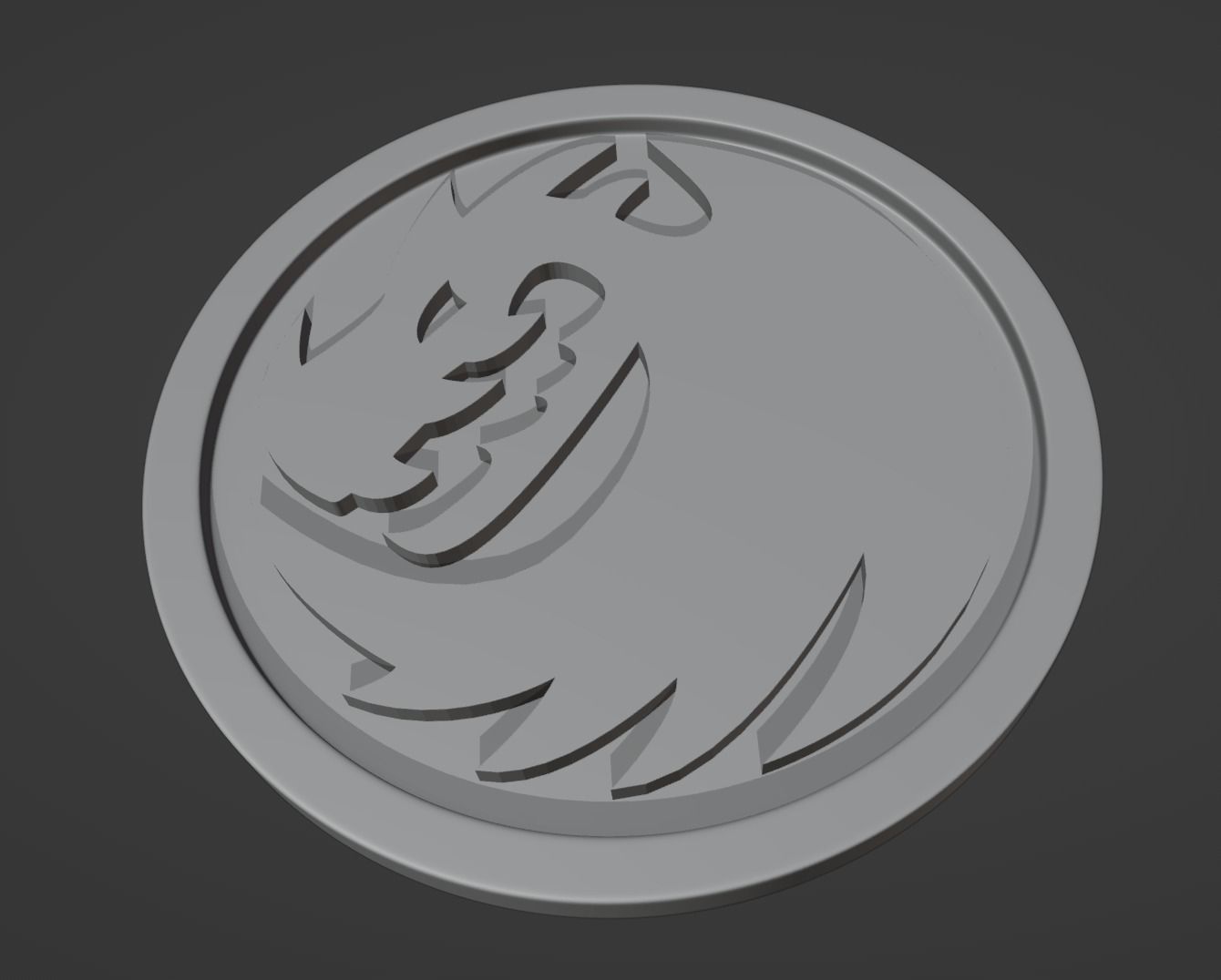 Hiccup Armor Emblem 3D model 3D printable | CGTrader