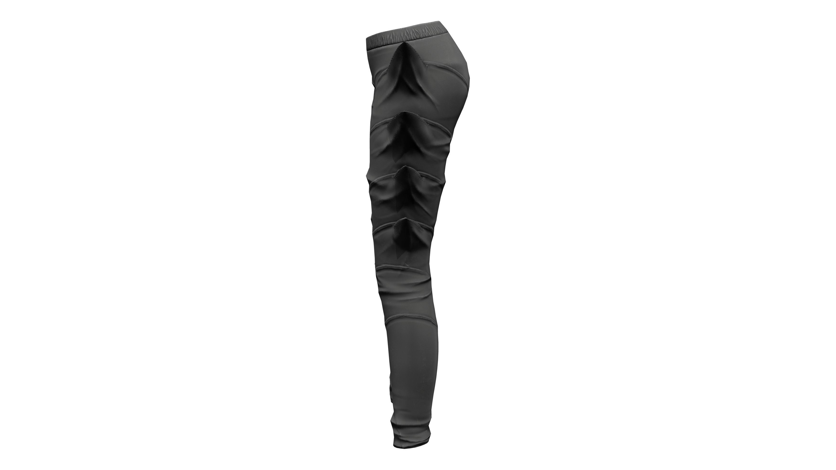 3D model Armour Spikes Pants Leggings VR / AR / low-poly | CGTrader