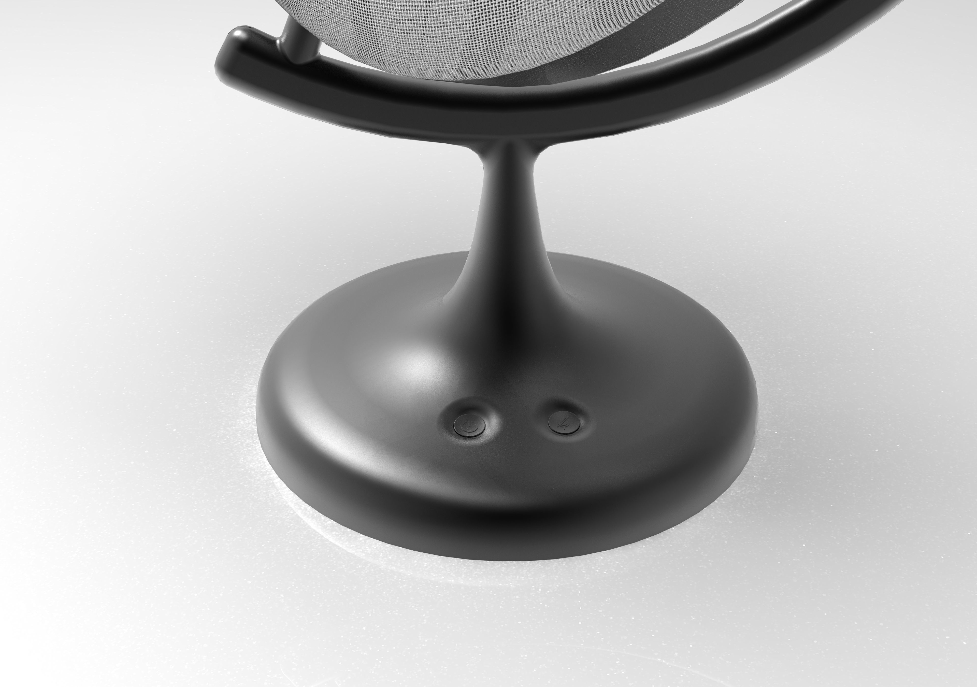 World shape Microphone 3D model | CGTrader