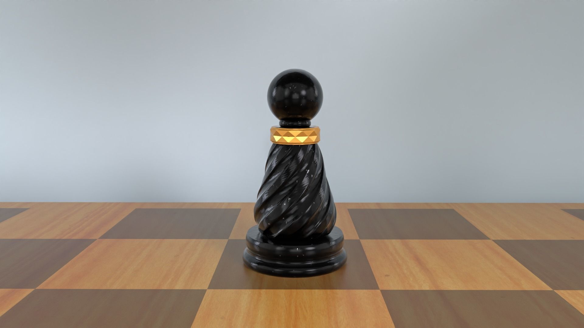 Pawn 3D Luxury Chess Pieces 3D Print Model 3D model 3D printable | CGTrader