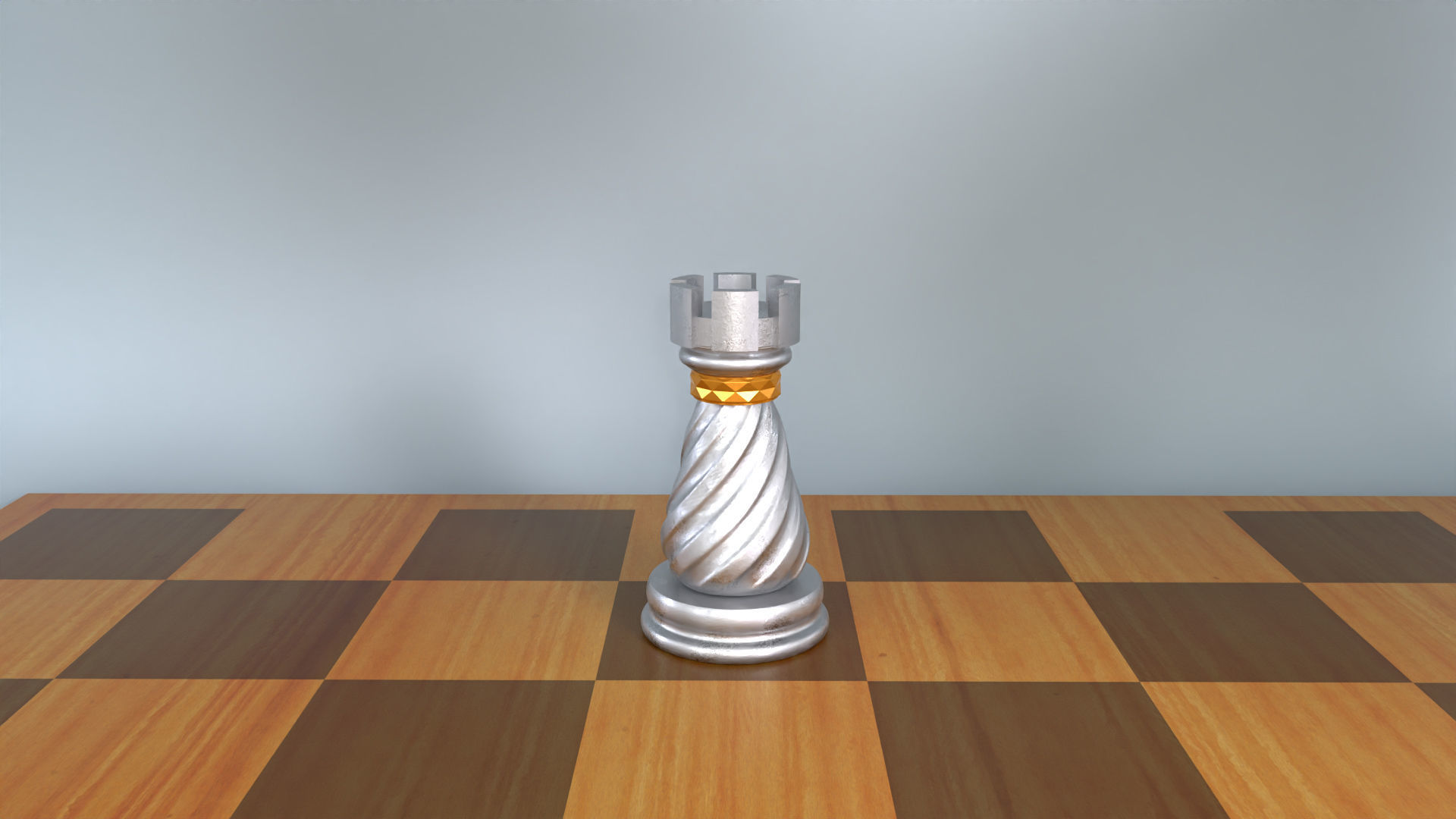 Rook 3D Luxury Chess Pieces 3D Print Model 3D print model 3D model 3D ...
