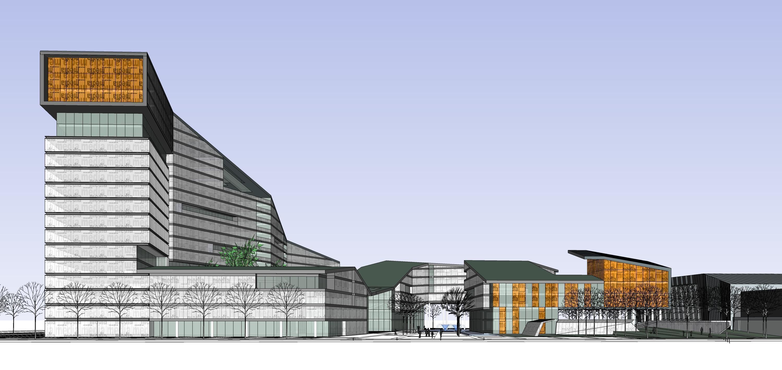 Sketchup Building V1 3D model | CGTrader