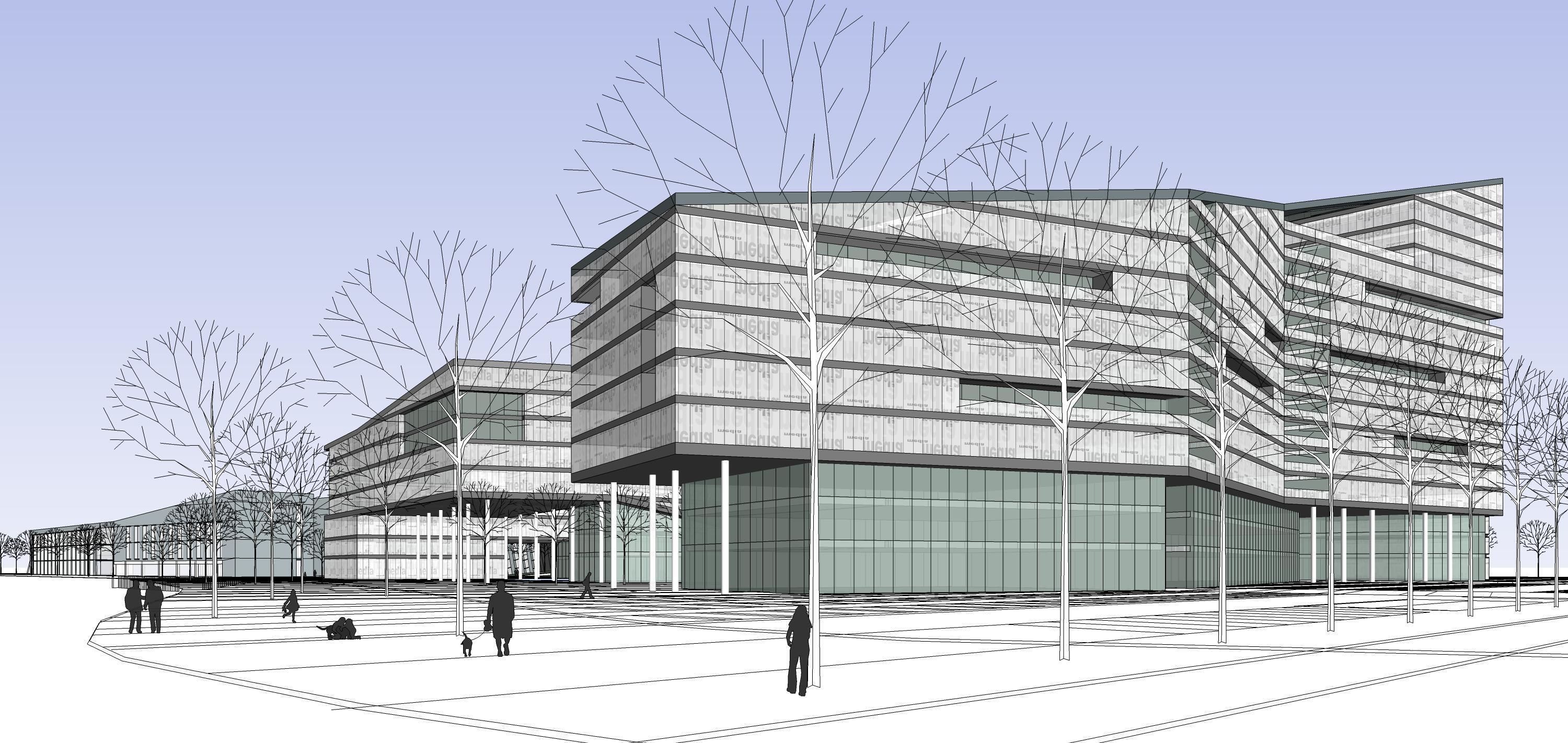 Sketchup Building V1 3D model | CGTrader