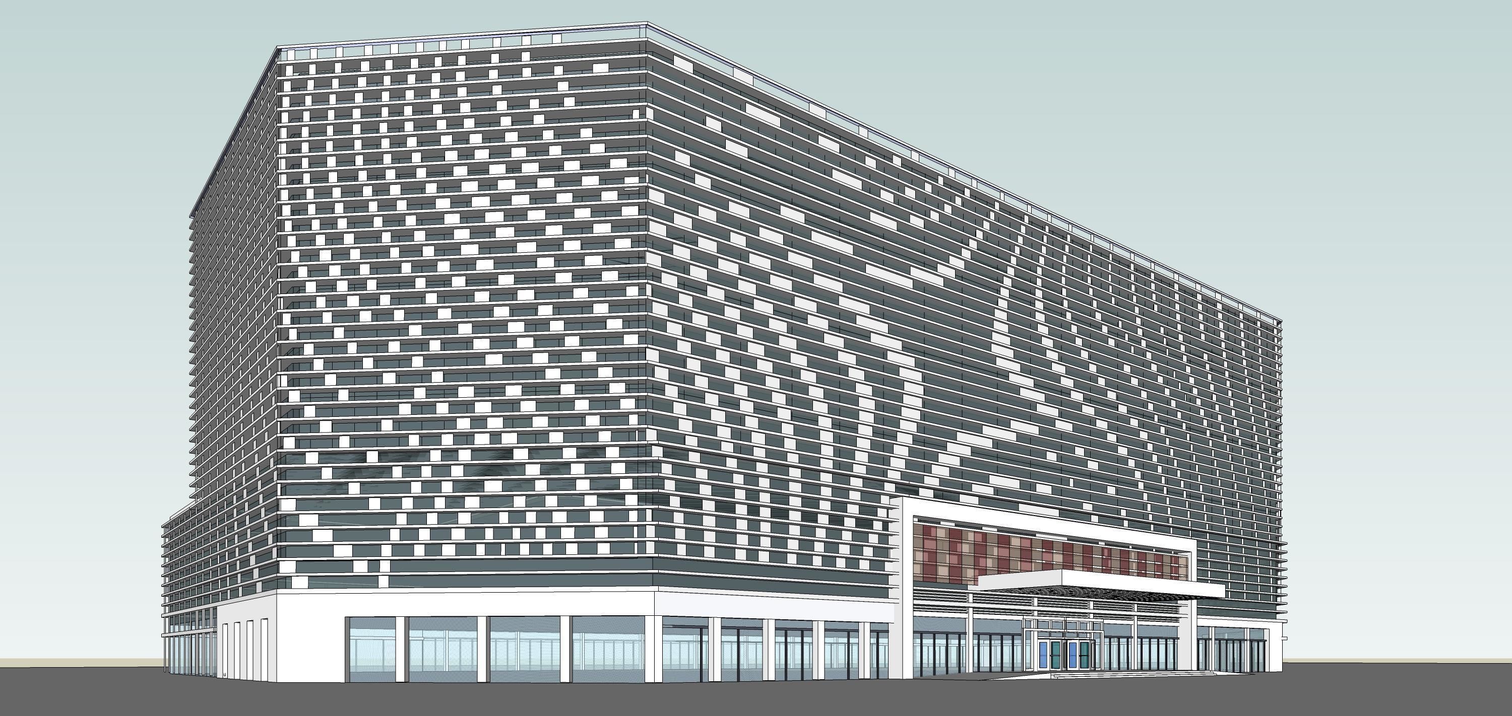 Sketchup Building V3 3D model | CGTrader