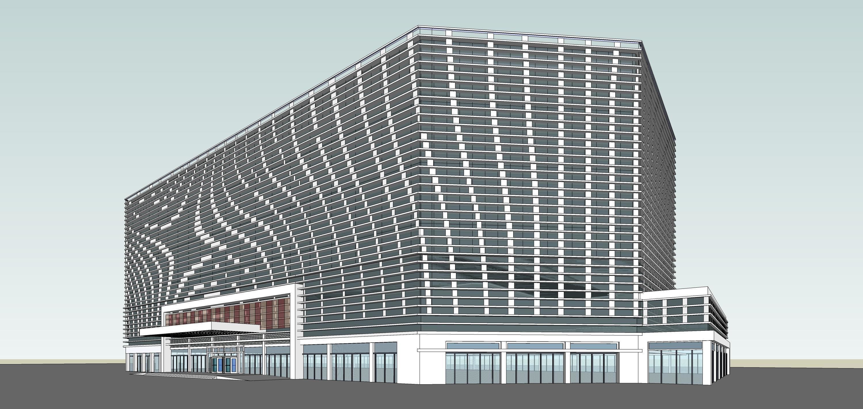 Sketchup Building V3 3D model | CGTrader