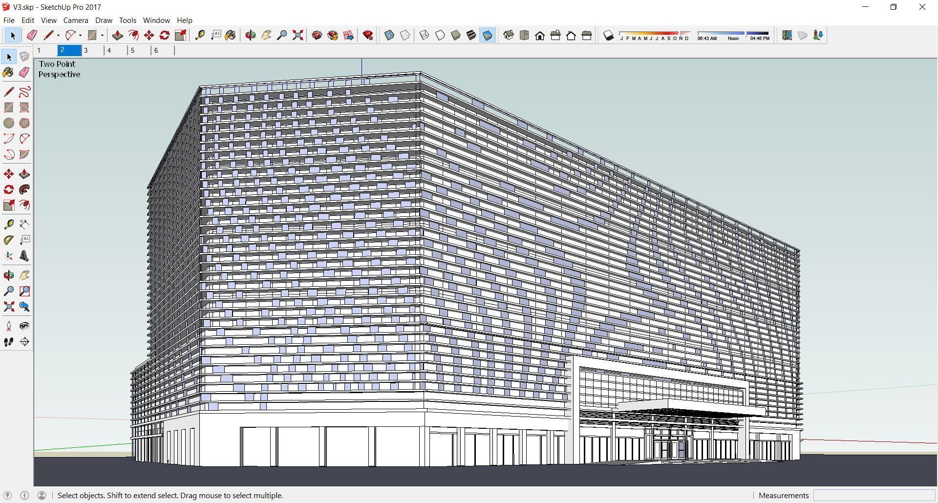 Sketchup Building V3 3D model | CGTrader