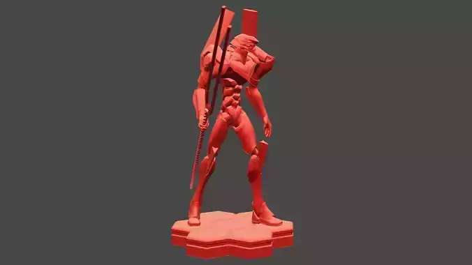 EVA 02 free 3D model 3D printable | CGTrader