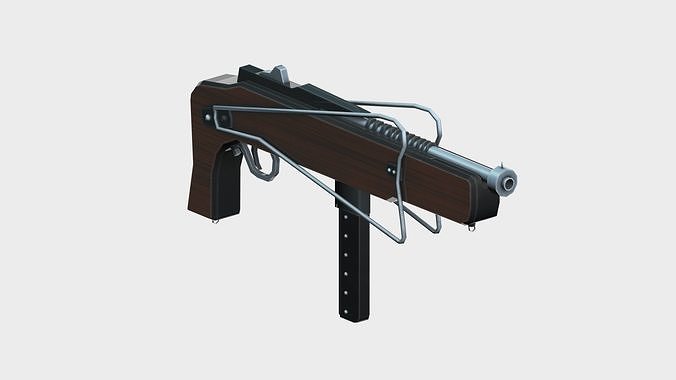 3D model pistol mk7 VR / AR / low-poly | CGTrader