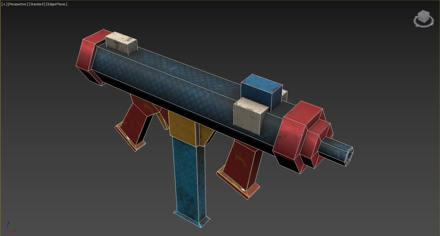 3D model pistol mk6 VR / AR / low-poly | CGTrader