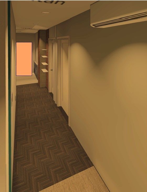 COLONIAL STYLE TWO STORY COMMERCIAL BUILDING MODEL 3D model | CGTrader