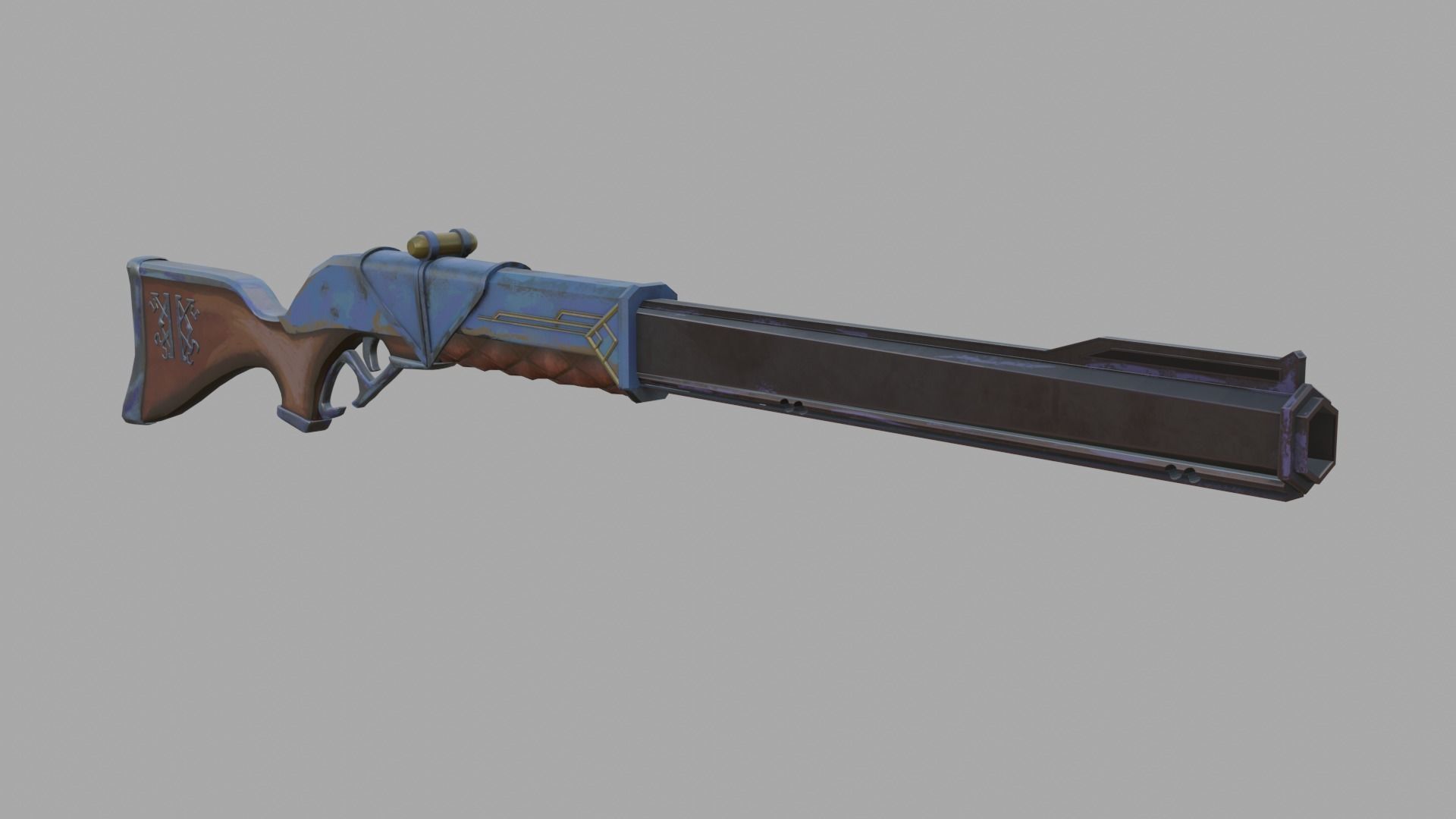 Caitlyn rifle from arcane free 3D model | CGTrader