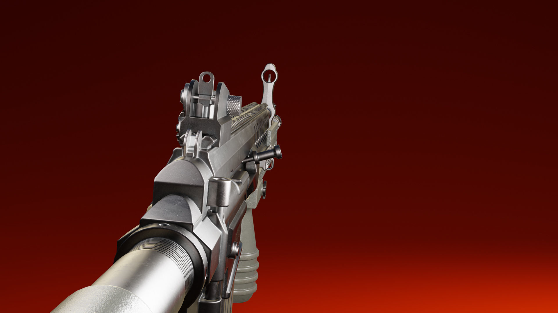 3D model Rifle K2C1 VR / AR / low-poly | CGTrader