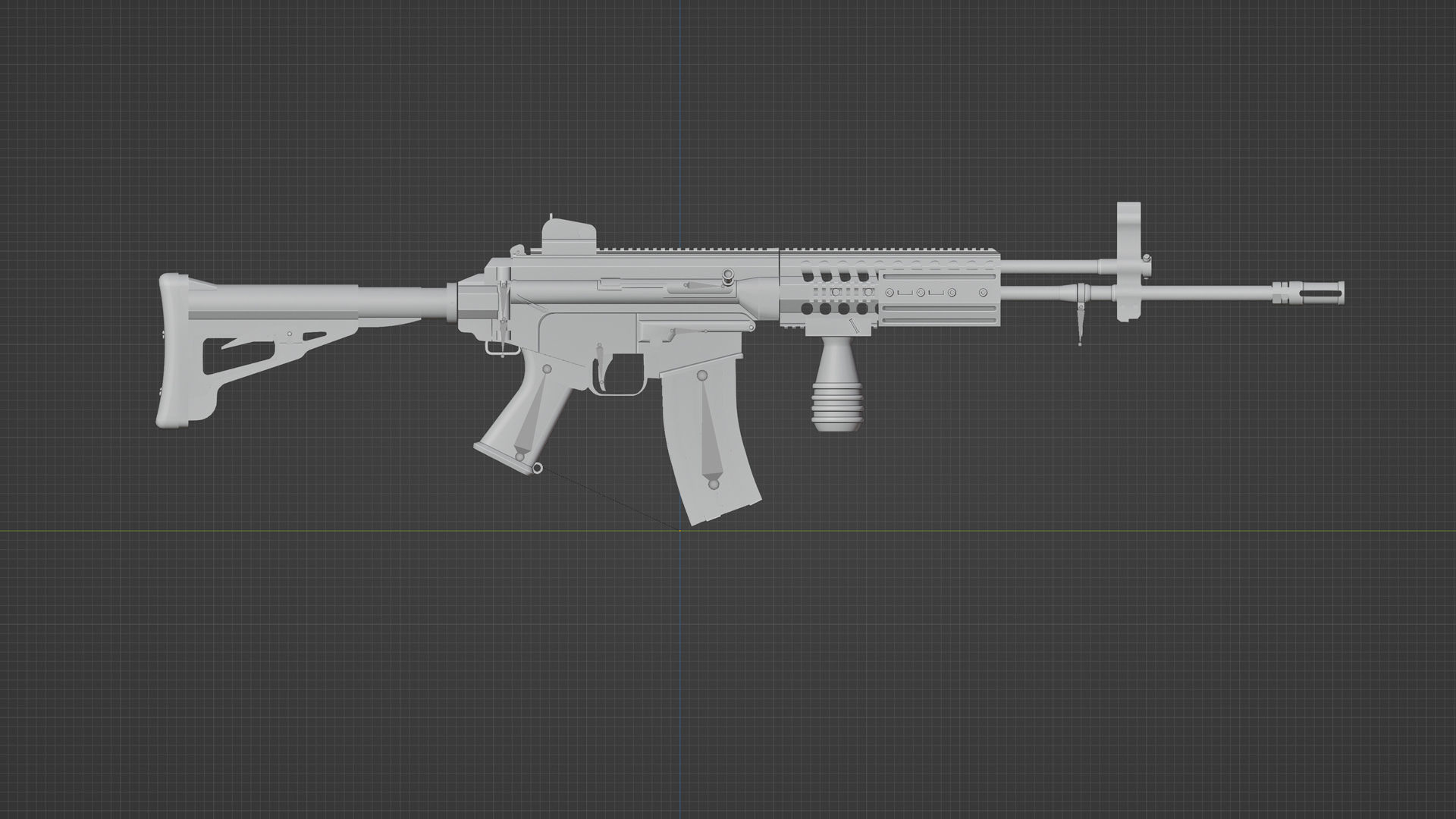3D model Rifle K2C1 VR / AR / low-poly | CGTrader