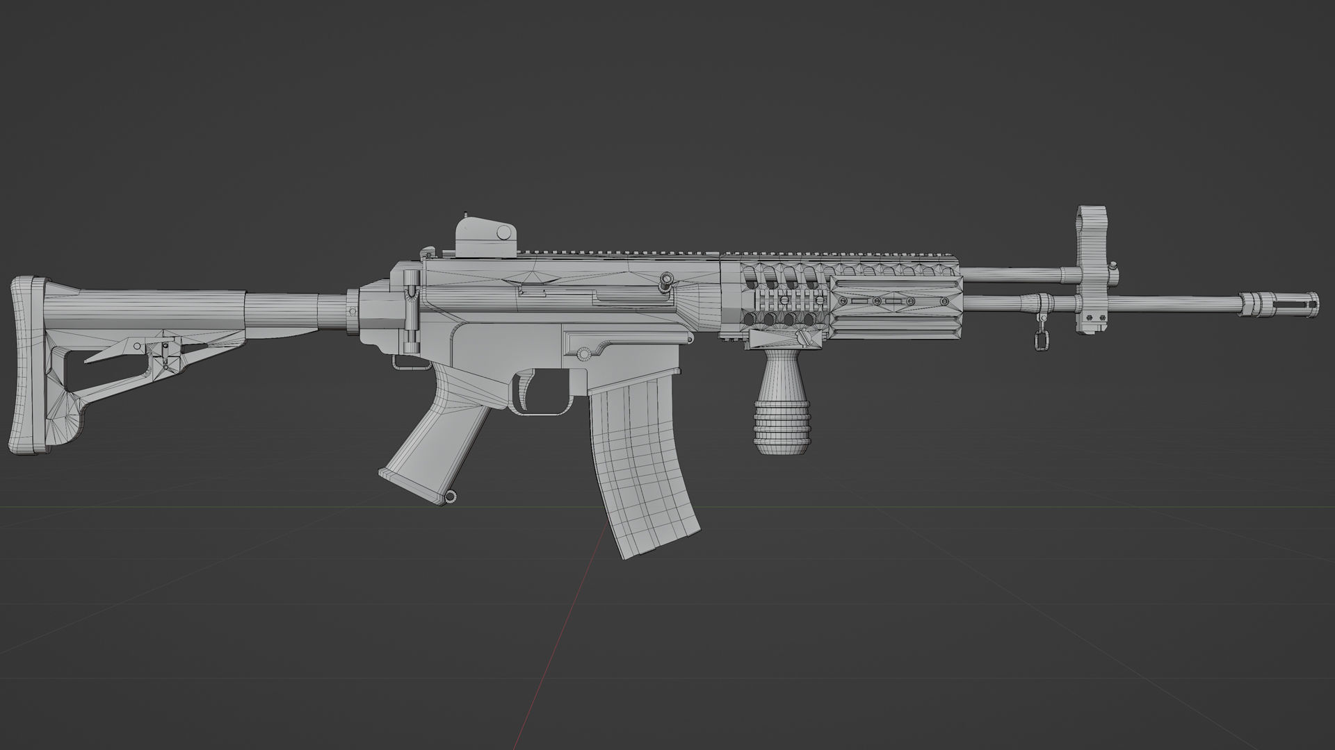 3D model Rifle K2C1 VR / AR / low-poly | CGTrader