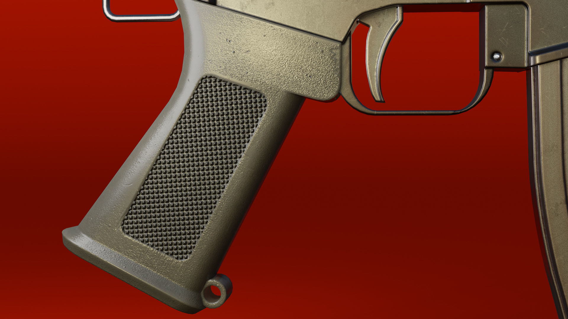 3D model Rifle K2C1 VR / AR / low-poly | CGTrader