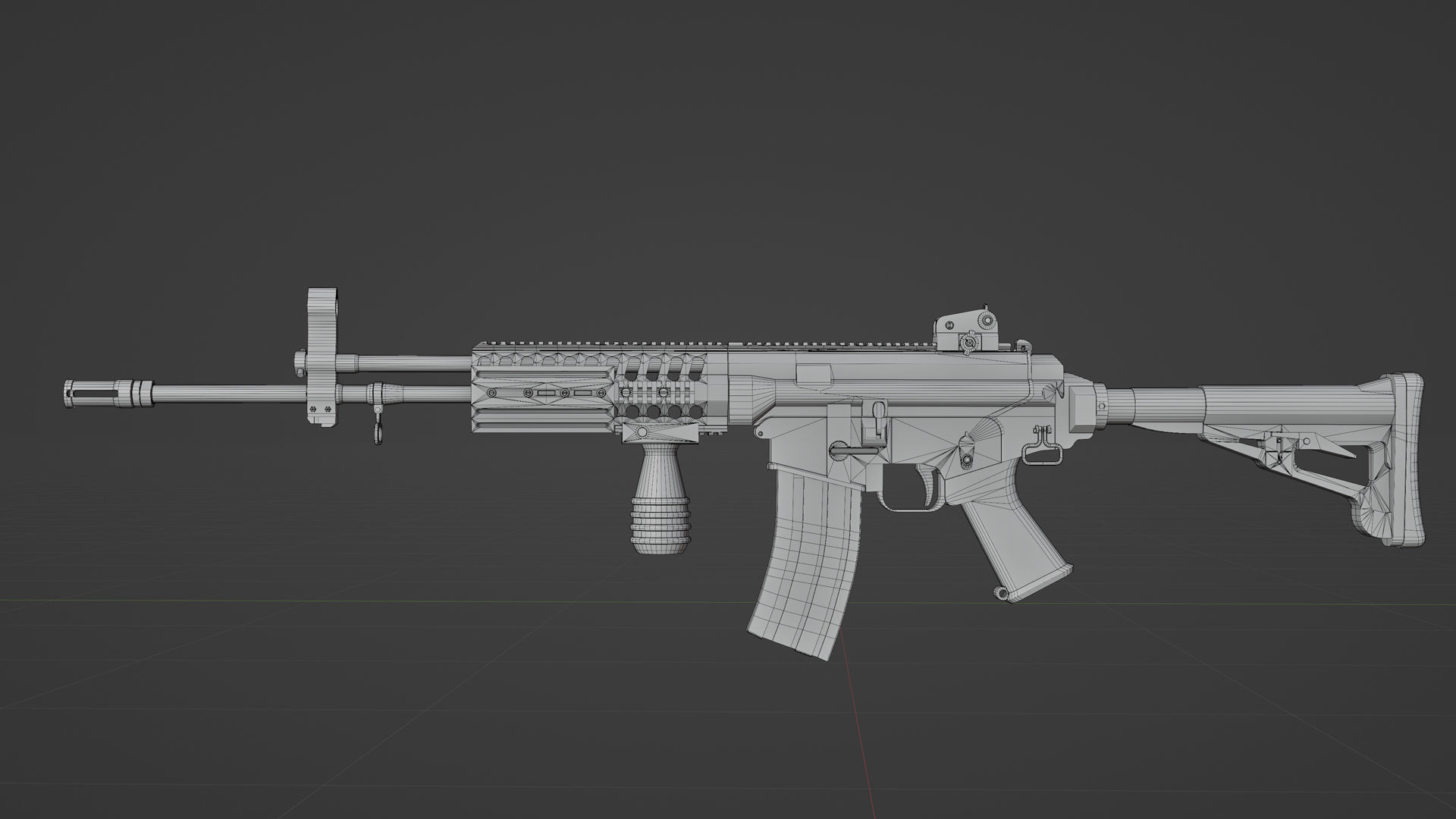 3D model Rifle K2C1 VR / AR / low-poly | CGTrader