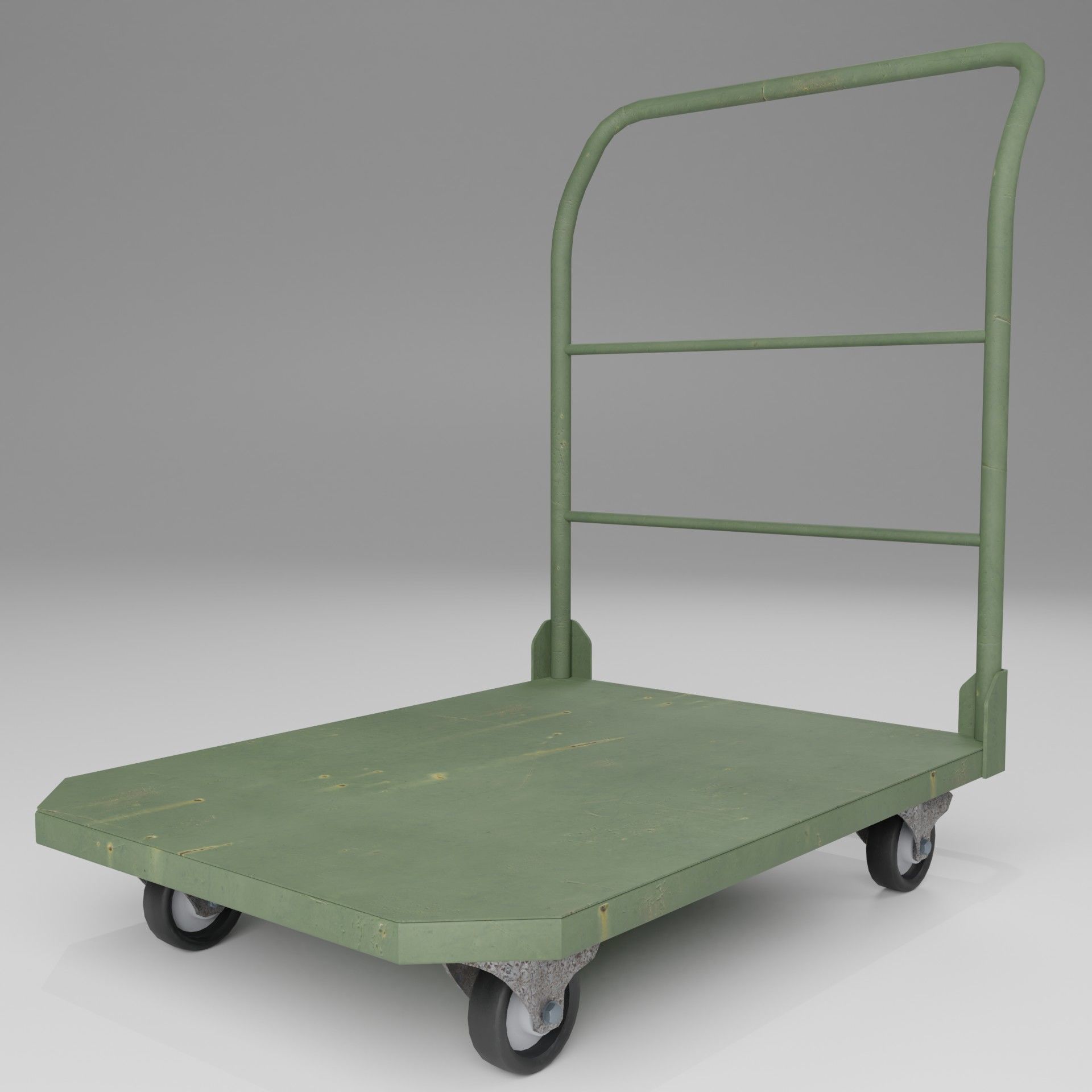 Platform trolley 3D model | CGTrader