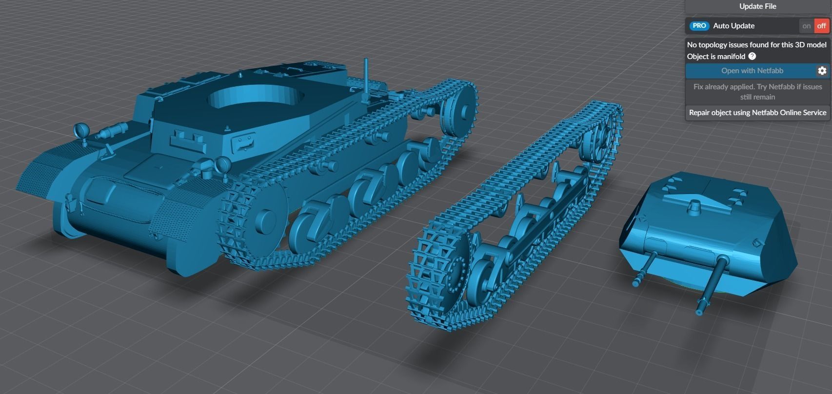 Panzer 2 b Scale model 3D model 3D printable | CGTrader