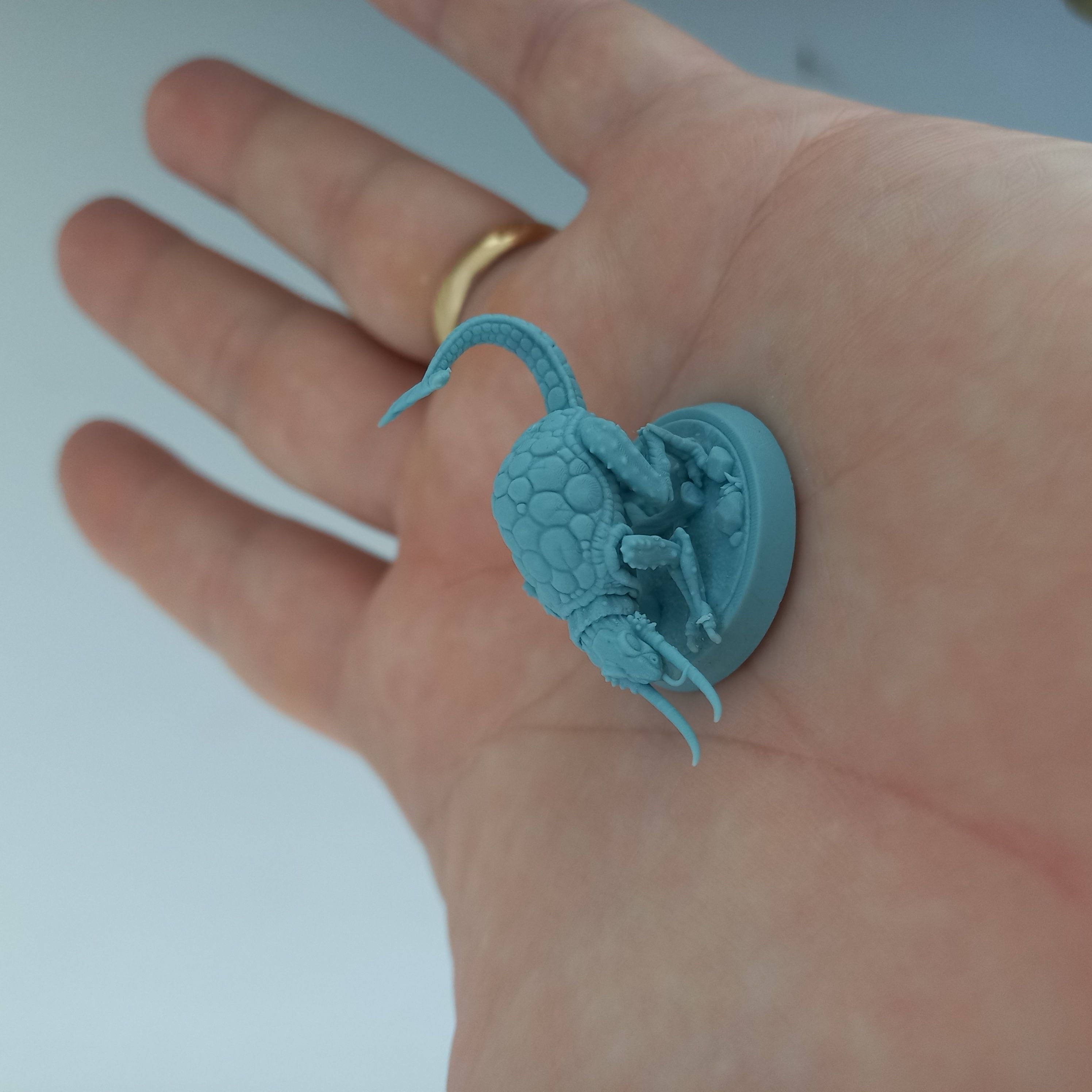 Rust Monster RPG Miniature 3D model 3D printable | CGTrader