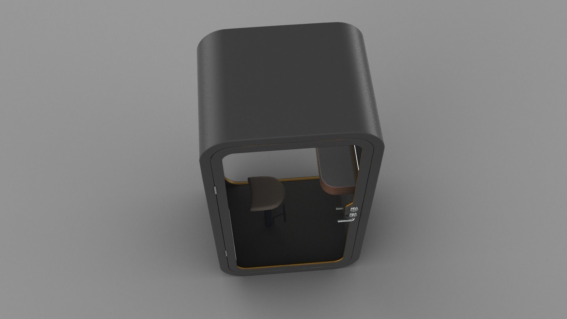 3D model Office Pod 3 VR / AR / low-poly | CGTrader