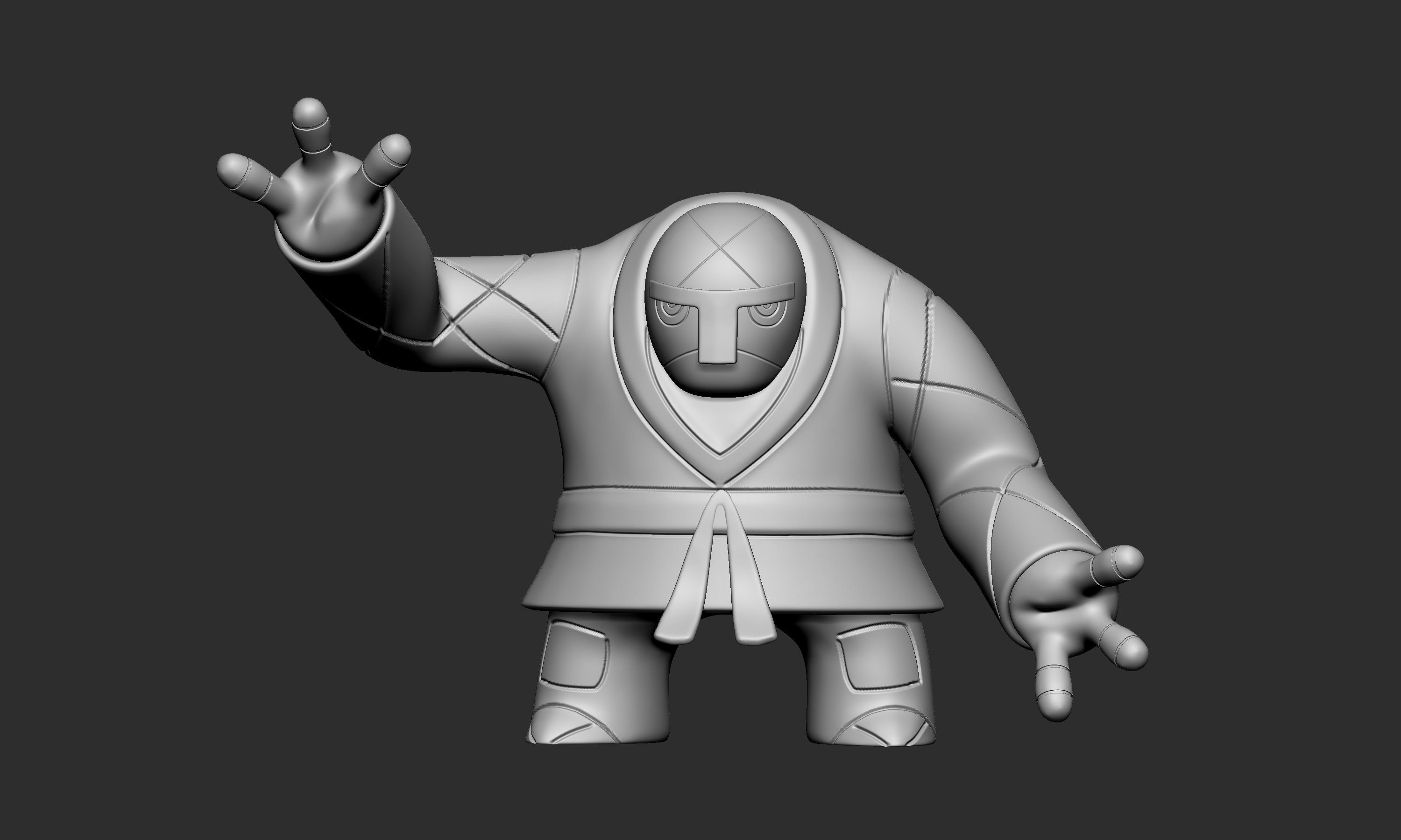 Pokemon - Throh and Sawk 3D model 3D printable | CGTrader