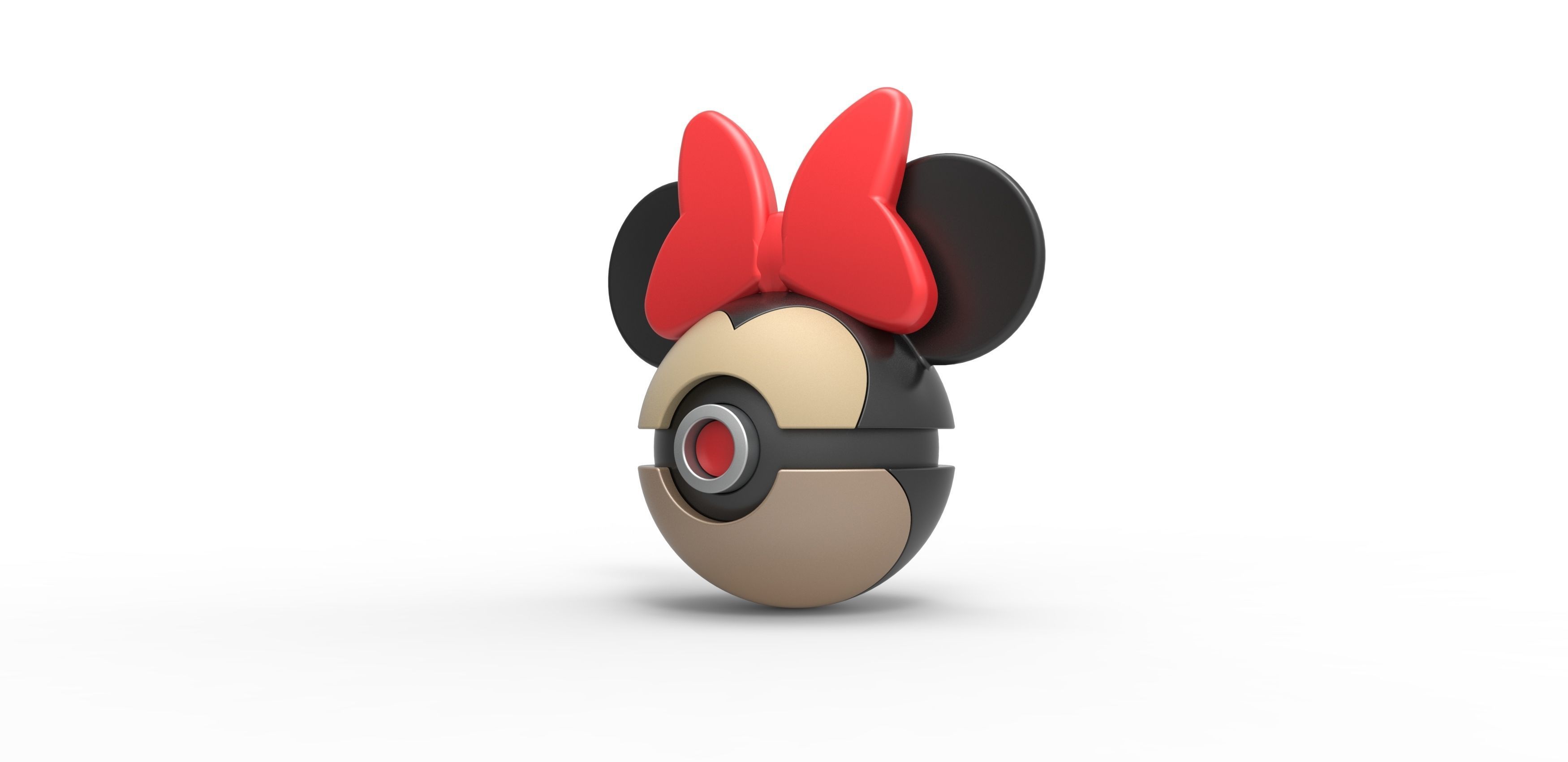 Minnie Mouse orb 3D model 3D printable | CGTrader