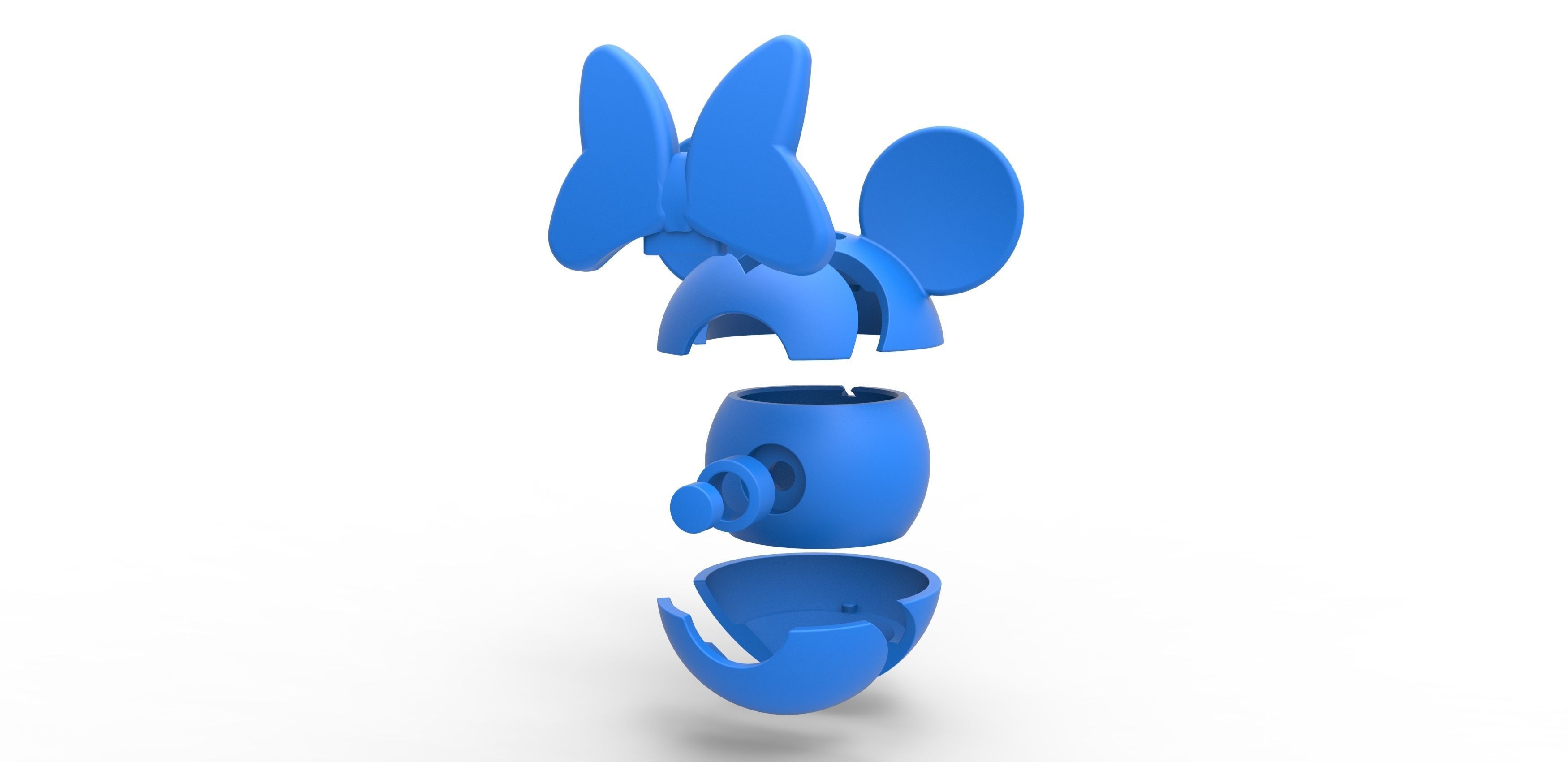 Minnie Mouse orb 3D model 3D printable | CGTrader