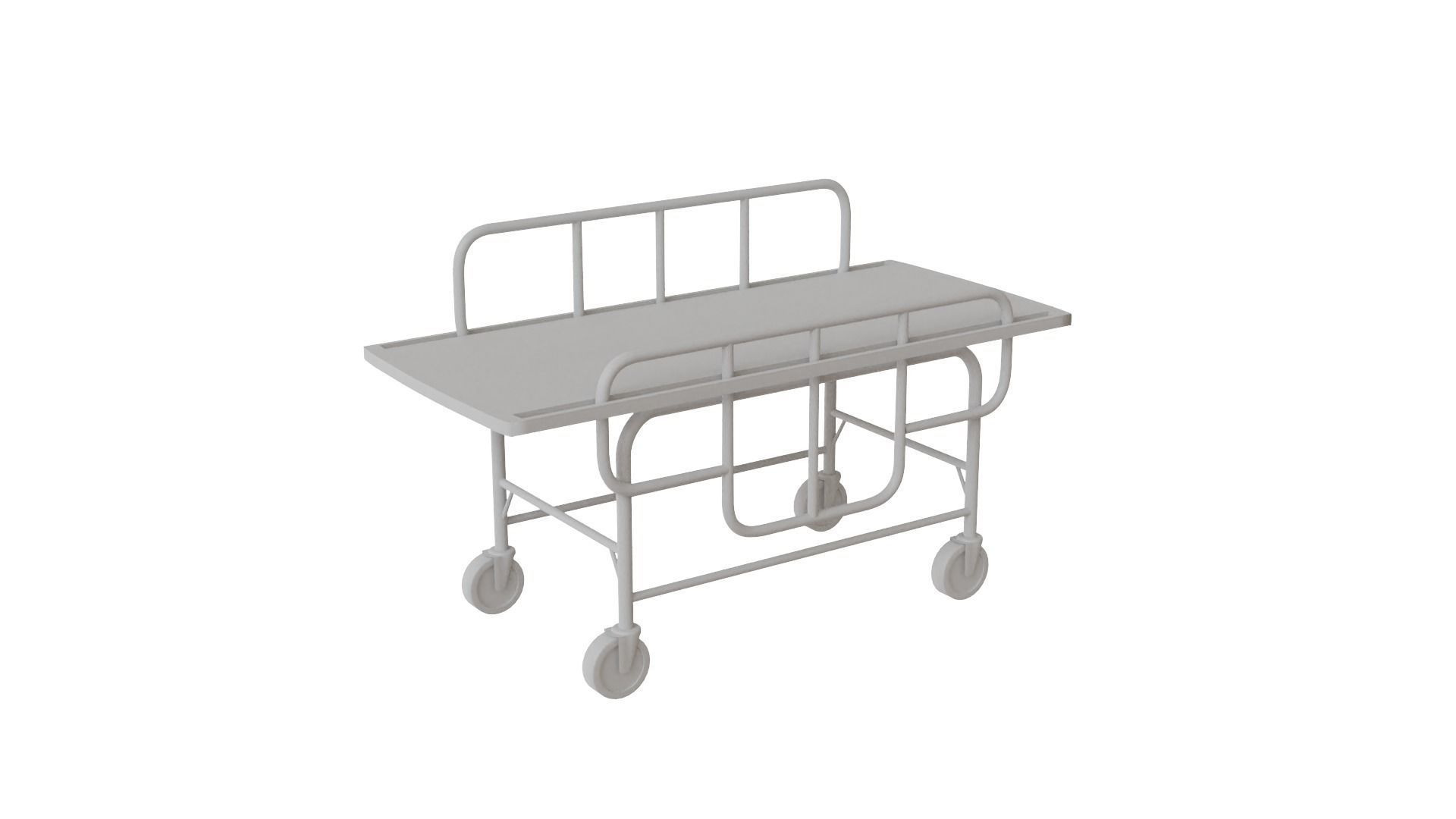 Gurney free 3D model | CGTrader