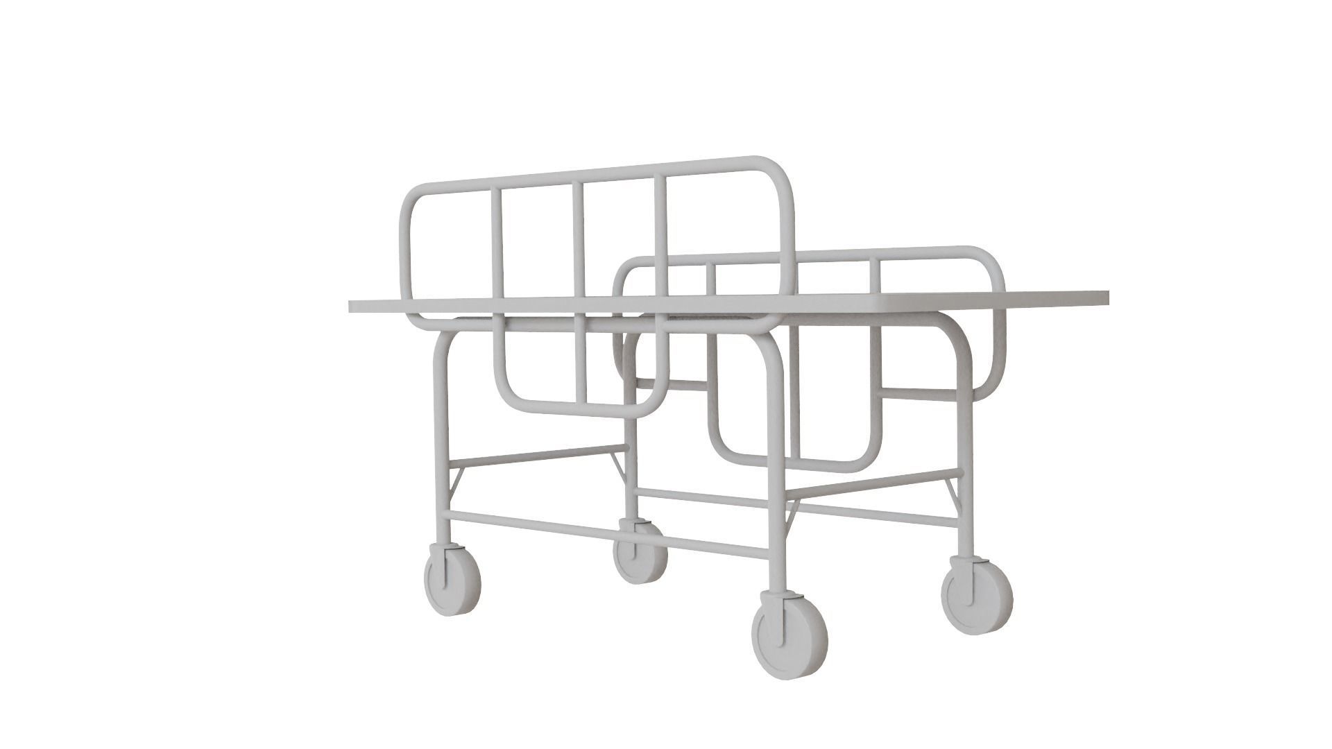 Gurney free 3D model | CGTrader