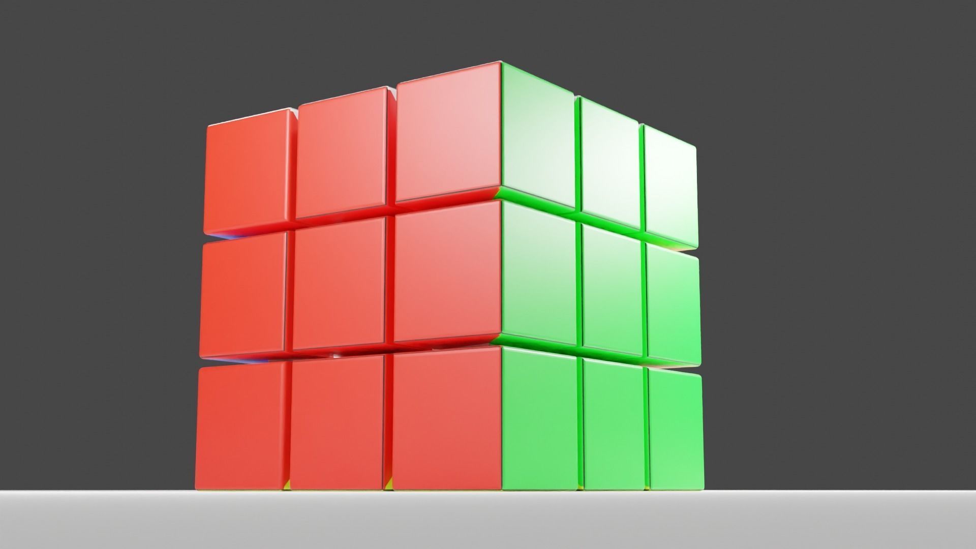 3D model Rubics cubic VR / AR / low-poly | CGTrader