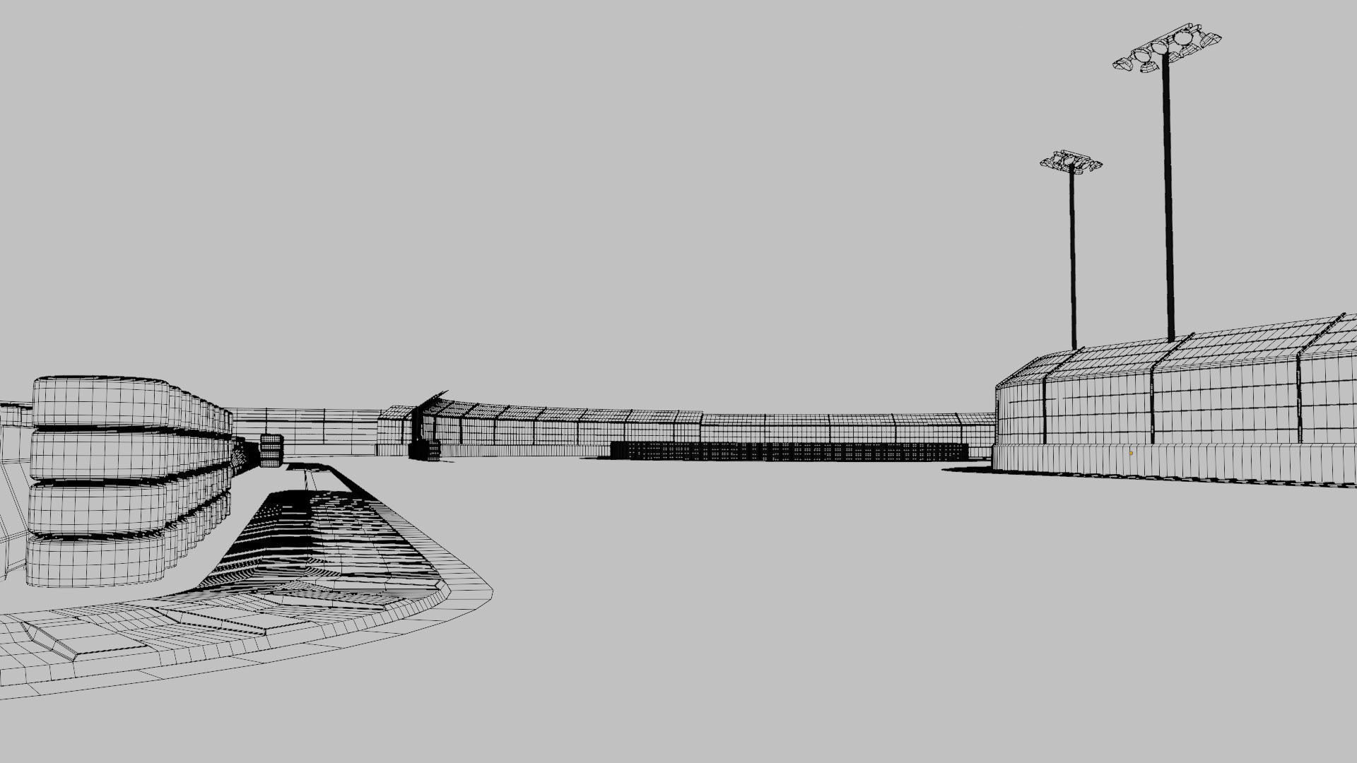 Drifting Race Track 3D model | CGTrader