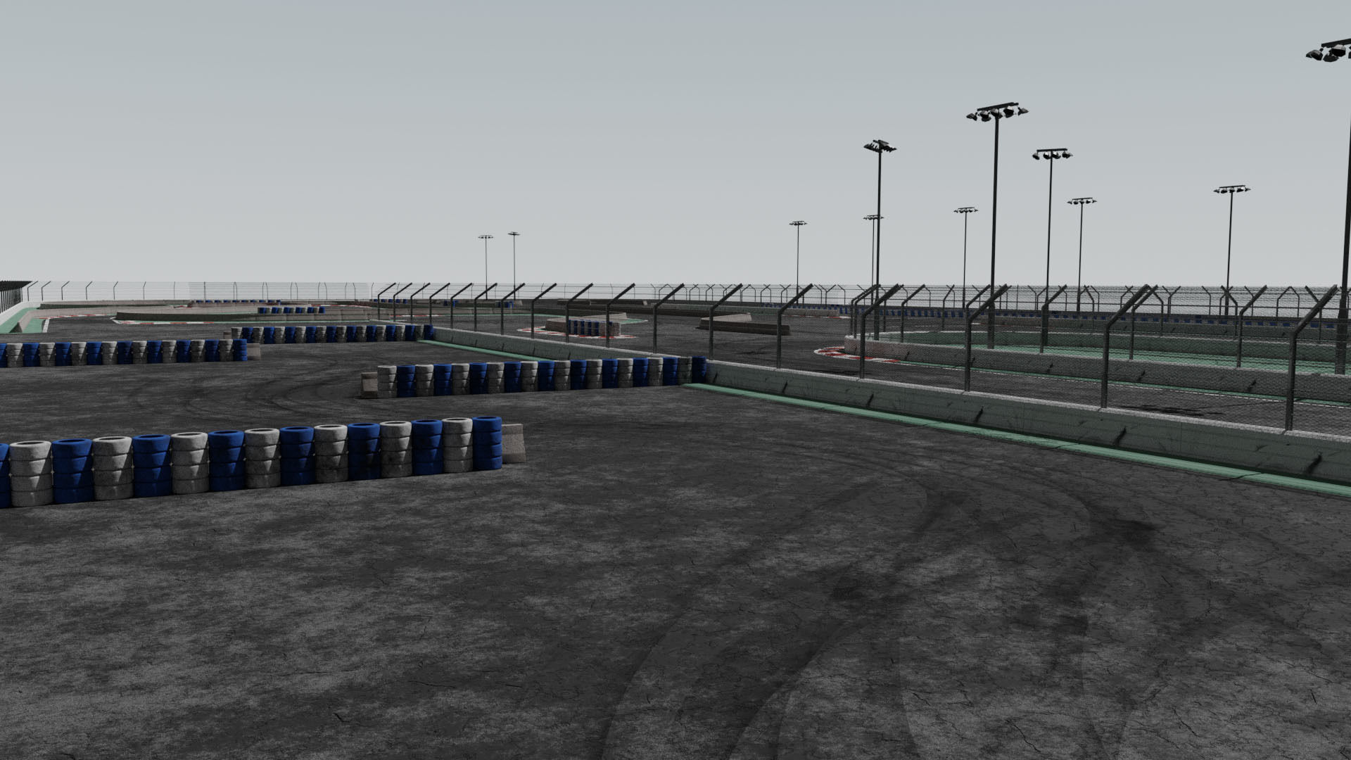 Drifting Race Track 3D model | CGTrader