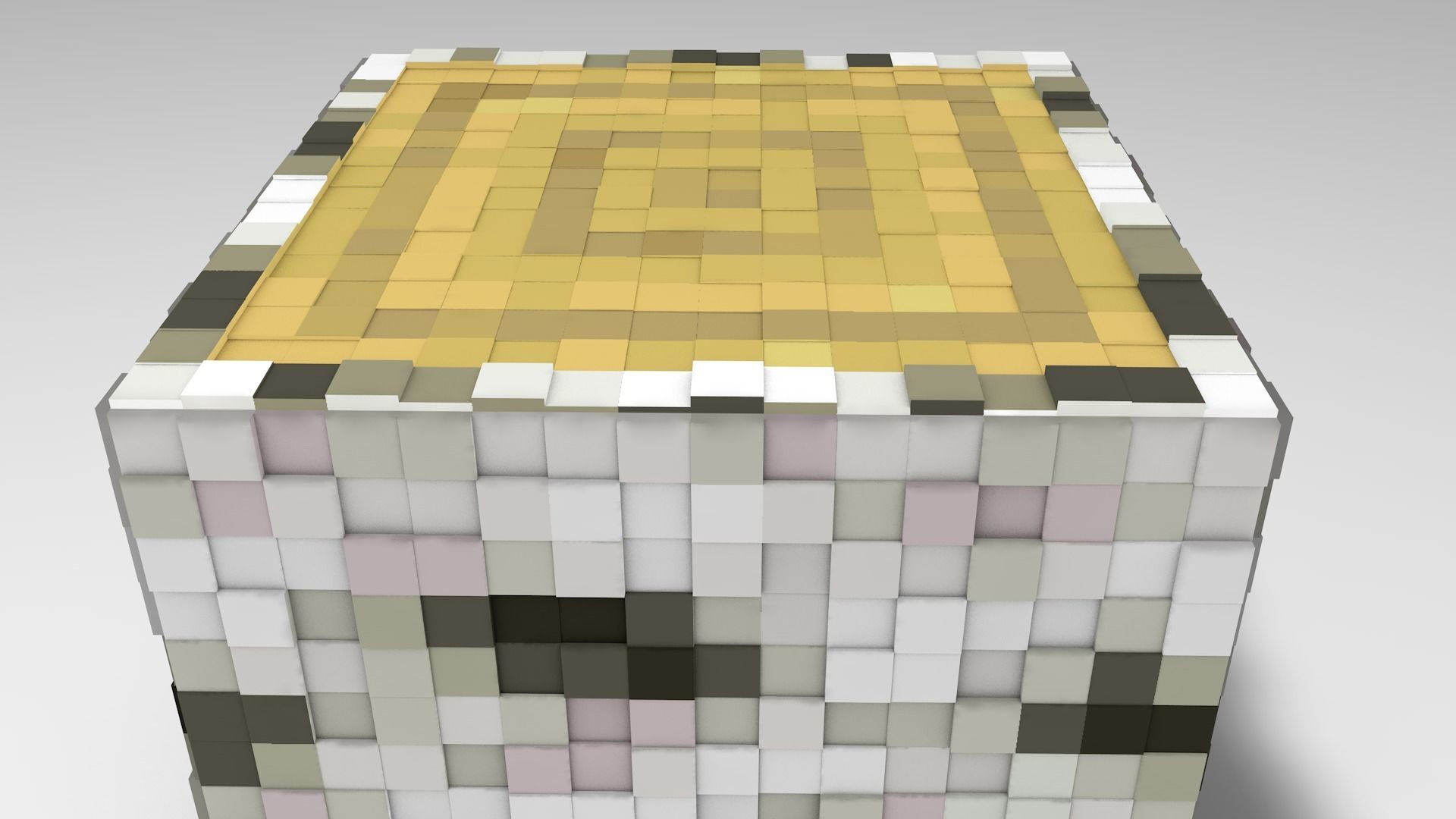 3D model Birch log Minecraft VR / AR / low-poly | CGTrader