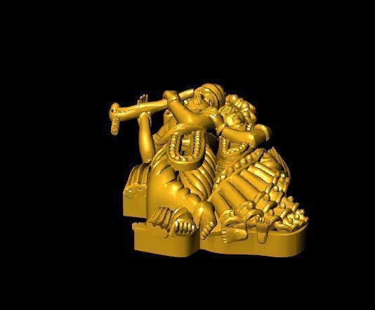 Radha krishna 3D model 3D printable | CGTrader