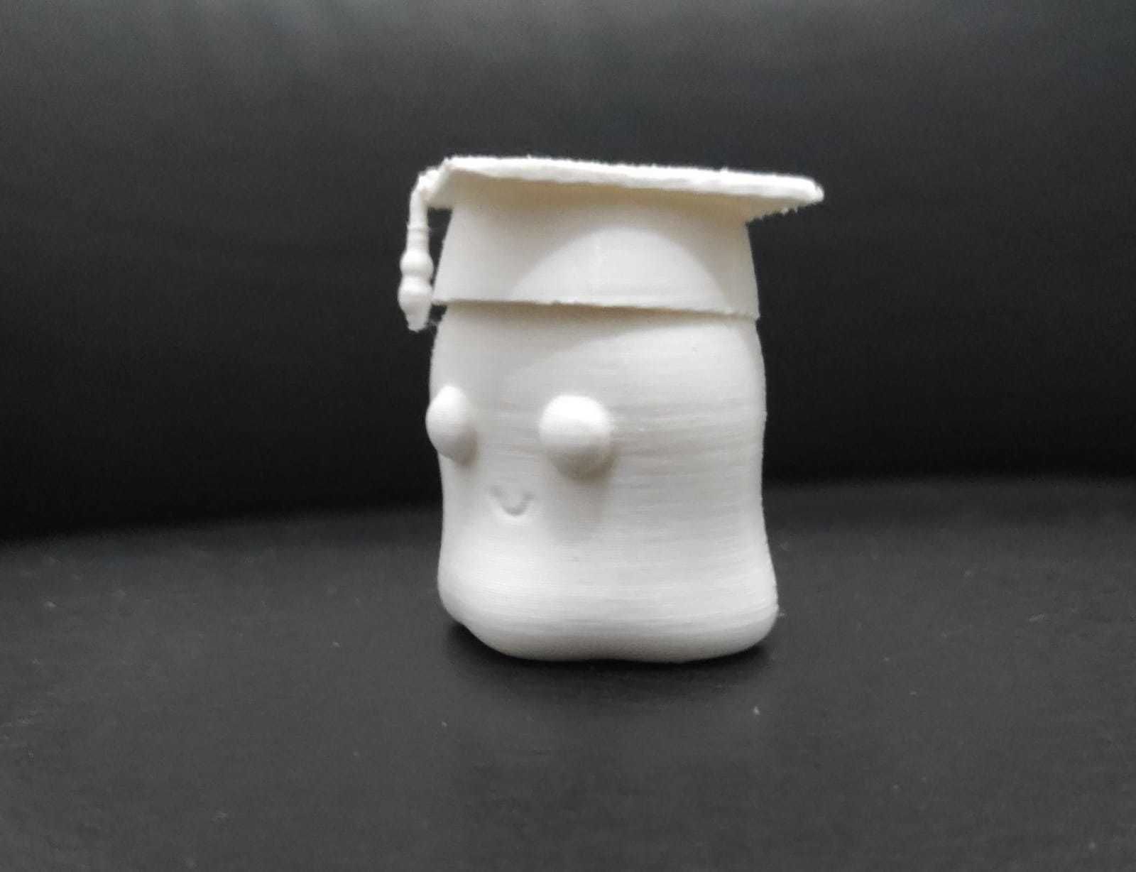 Ghost Graduate 3D model 3D printable | CGTrader