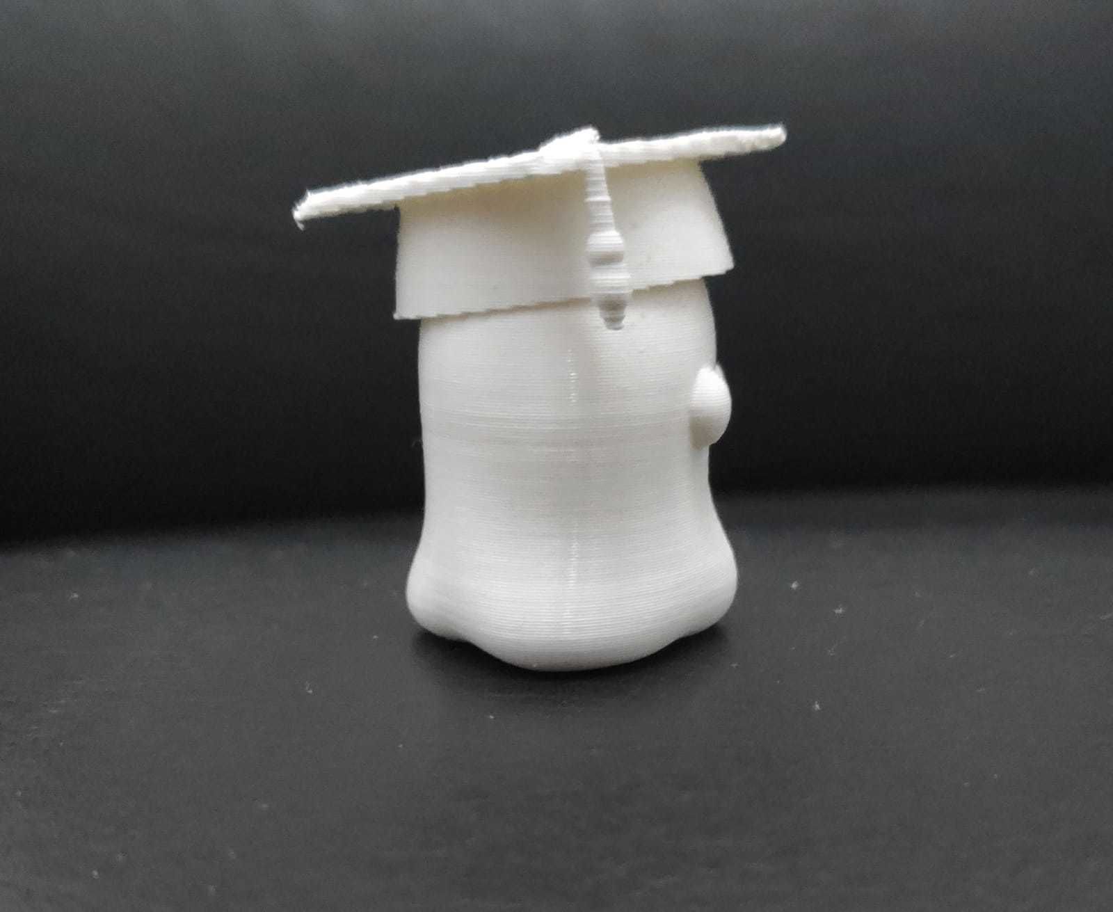 Ghost Graduate 3D model 3D printable | CGTrader