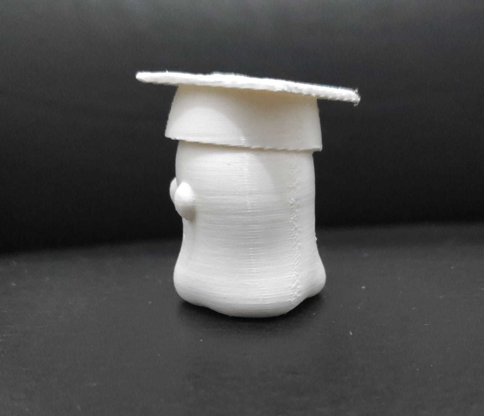 Ghost Graduate 3D model 3D printable | CGTrader