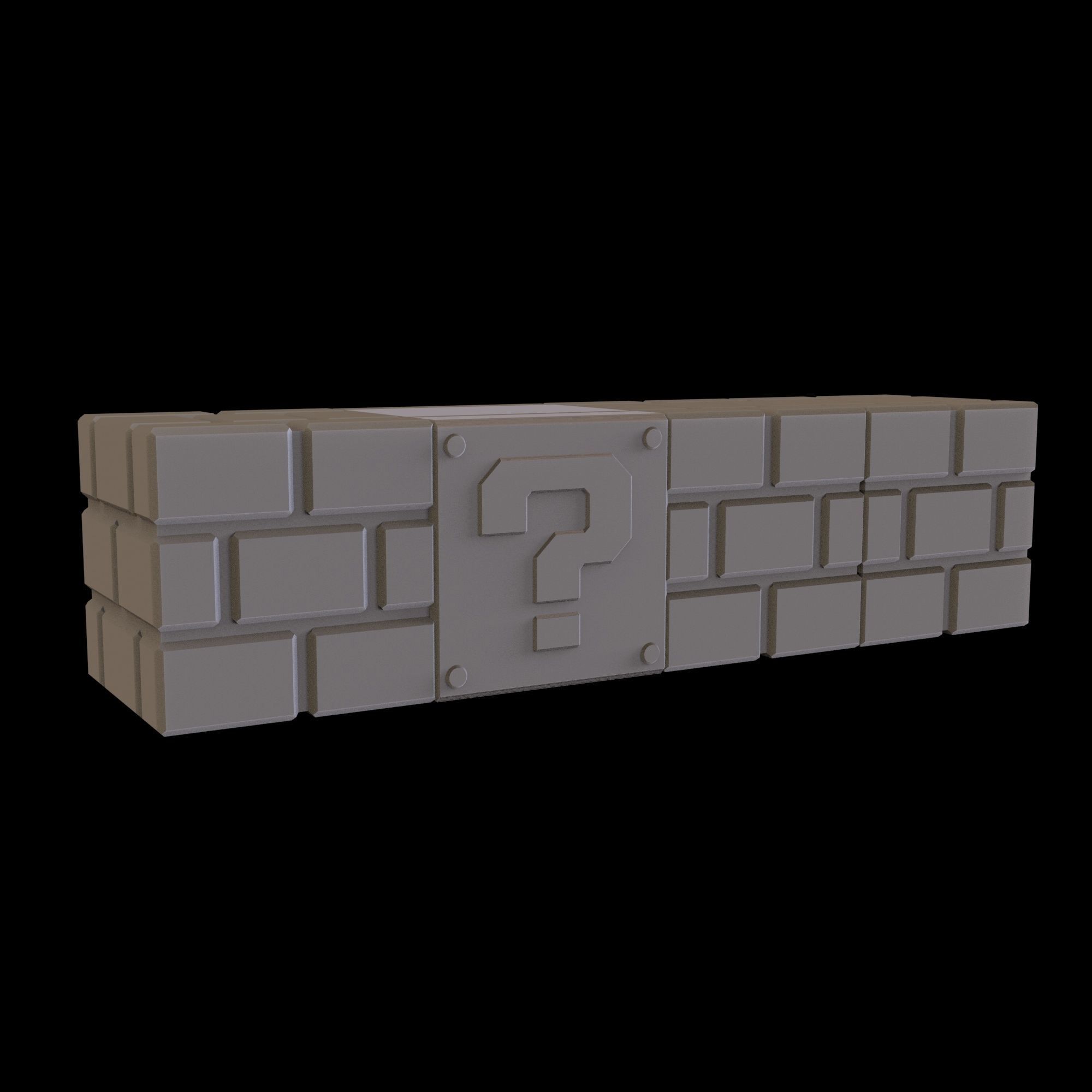 mario bros key holder 3D model 3D printable | CGTrader