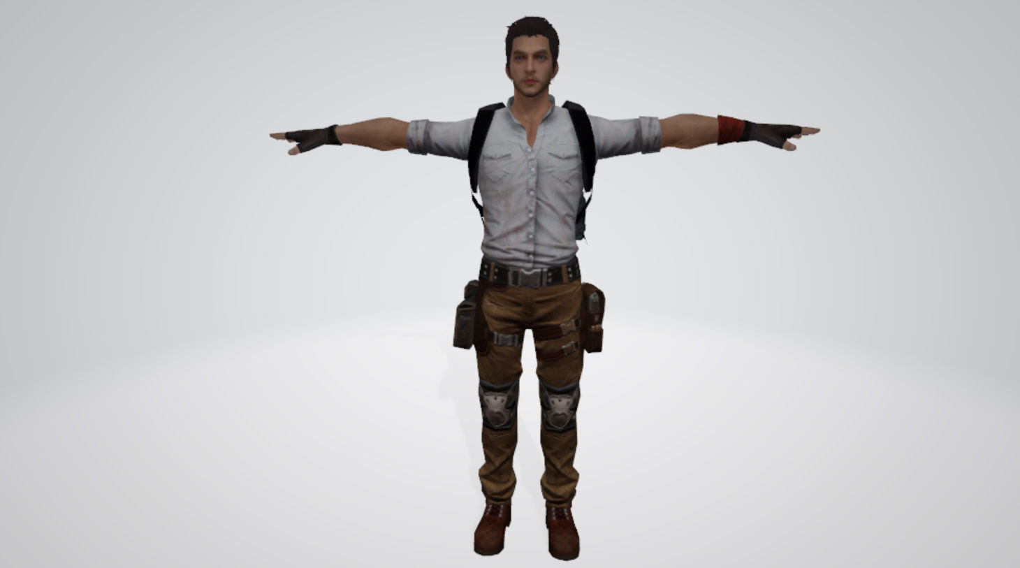 Riot Model woman 3D model animated rigged | CGTrader