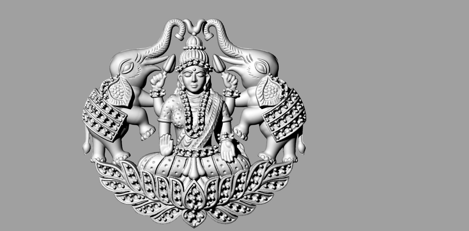 Ashta Laxmi stl file only 3D model 3D printable | CGTrader