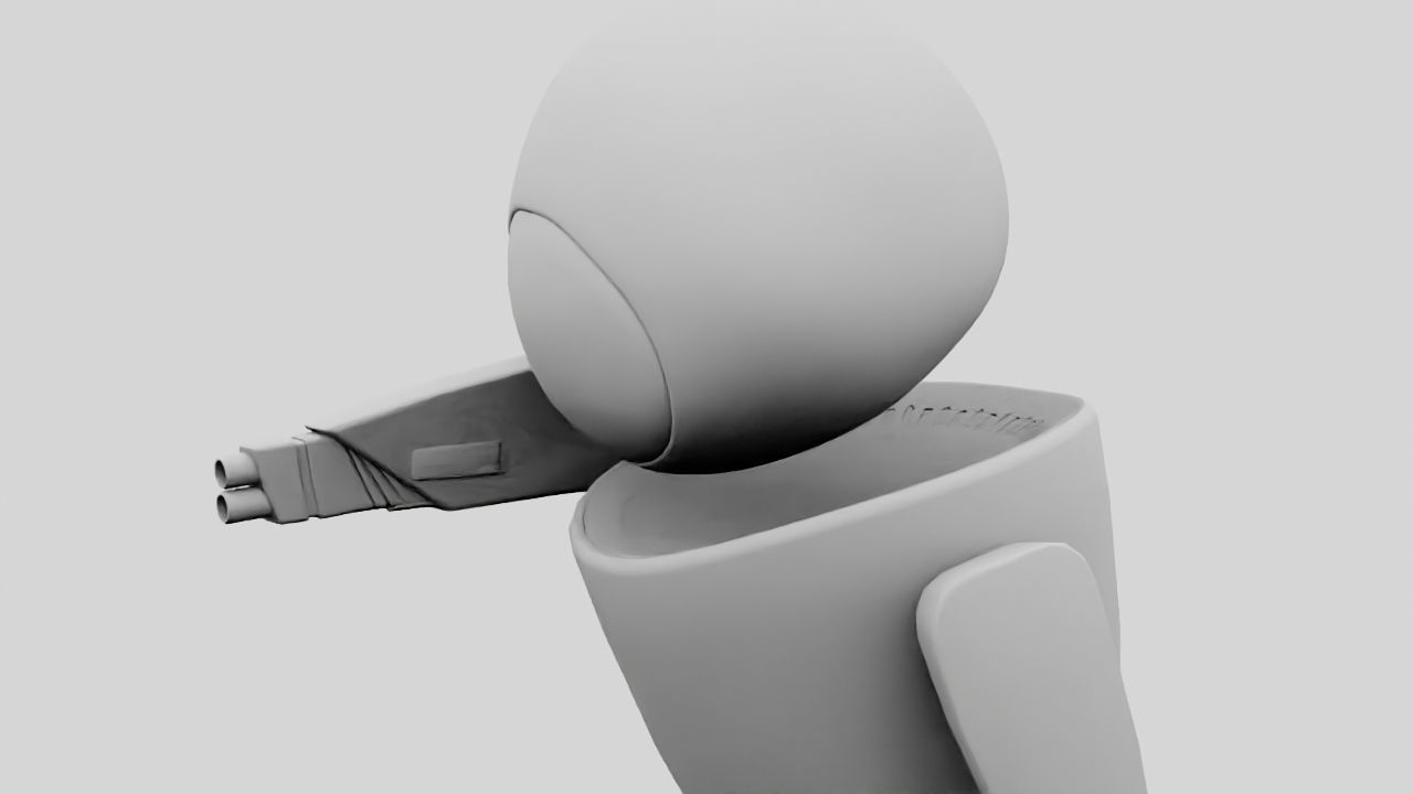 EVE android rigged - animated 3D model animated rigged | CGTrader