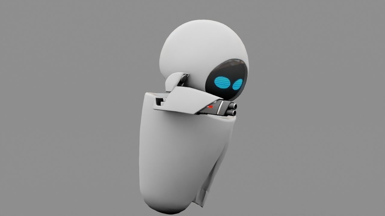 EVE android rigged - animated 3D model animated rigged | CGTrader