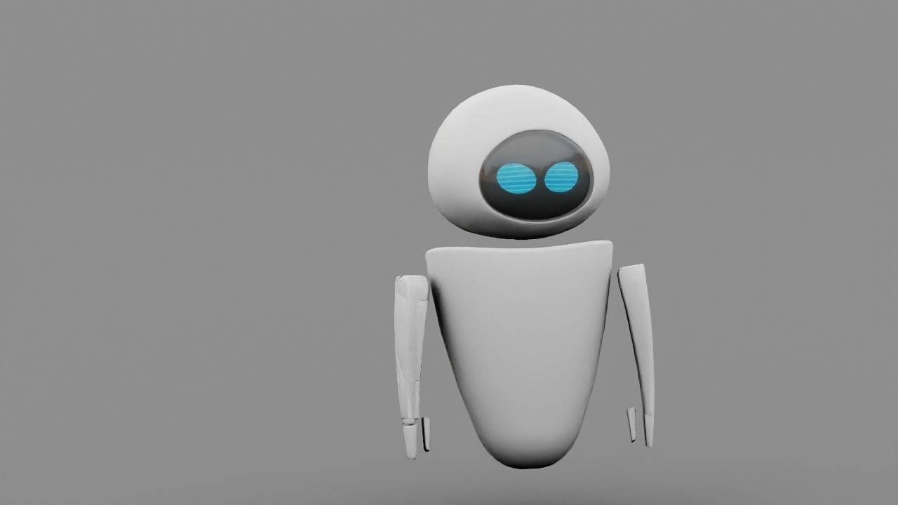 EVE android rigged - animated 3D model animated rigged | CGTrader