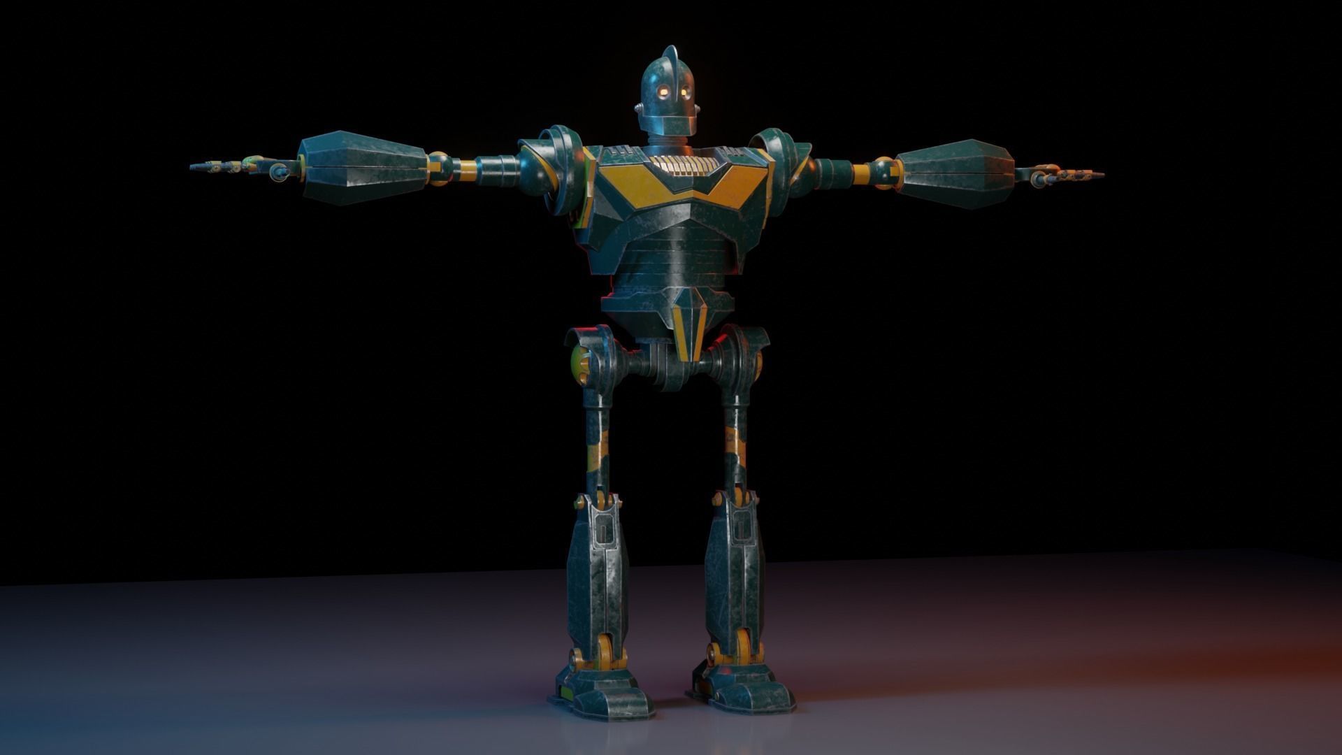 Iron giant 3D model | CGTrader
