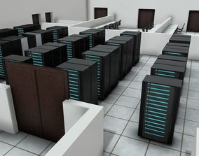 Low-poly Server 3D Models | CGTrader