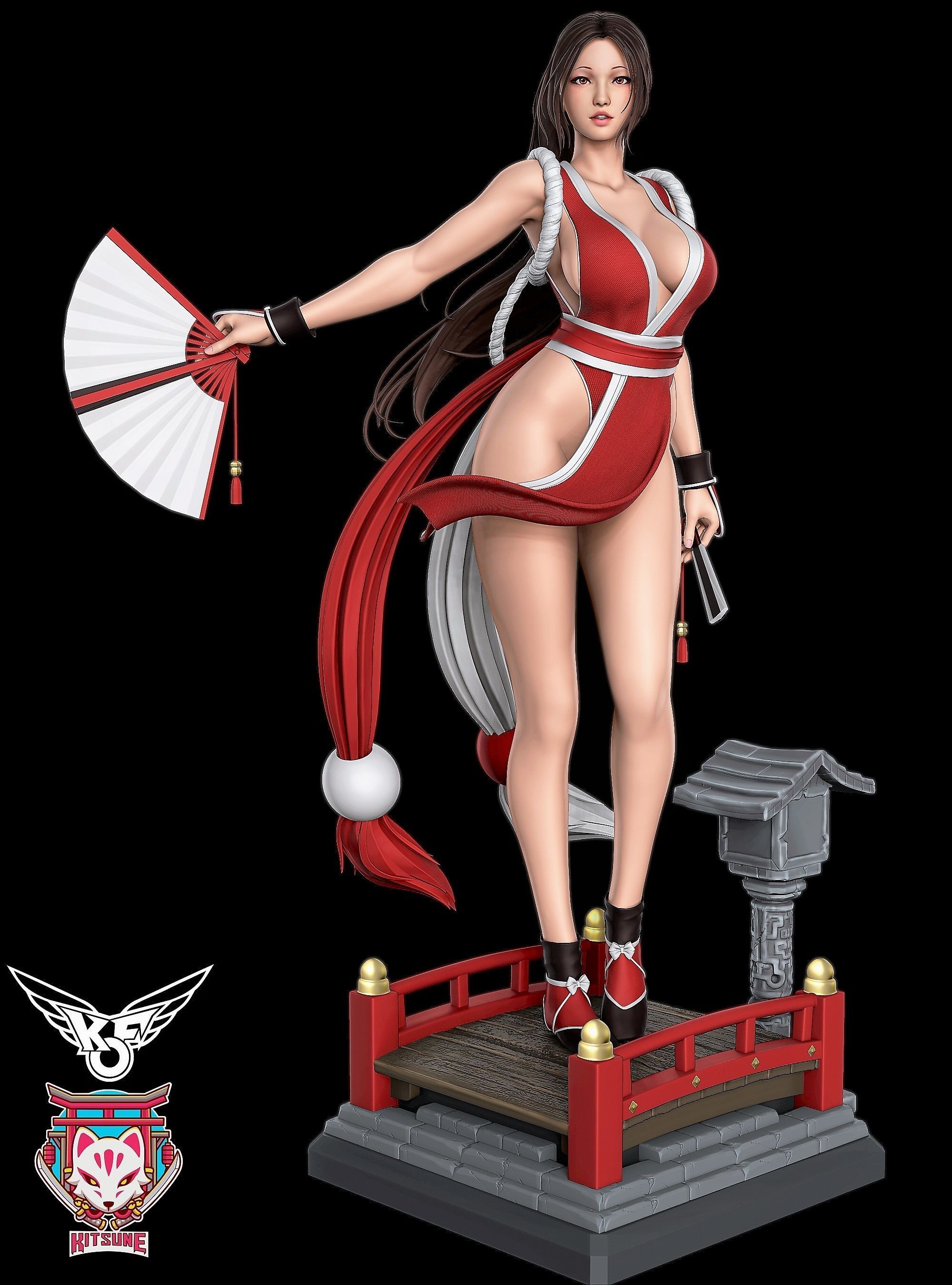 Mai Shiranui 3D model 3D printable | CGTrader