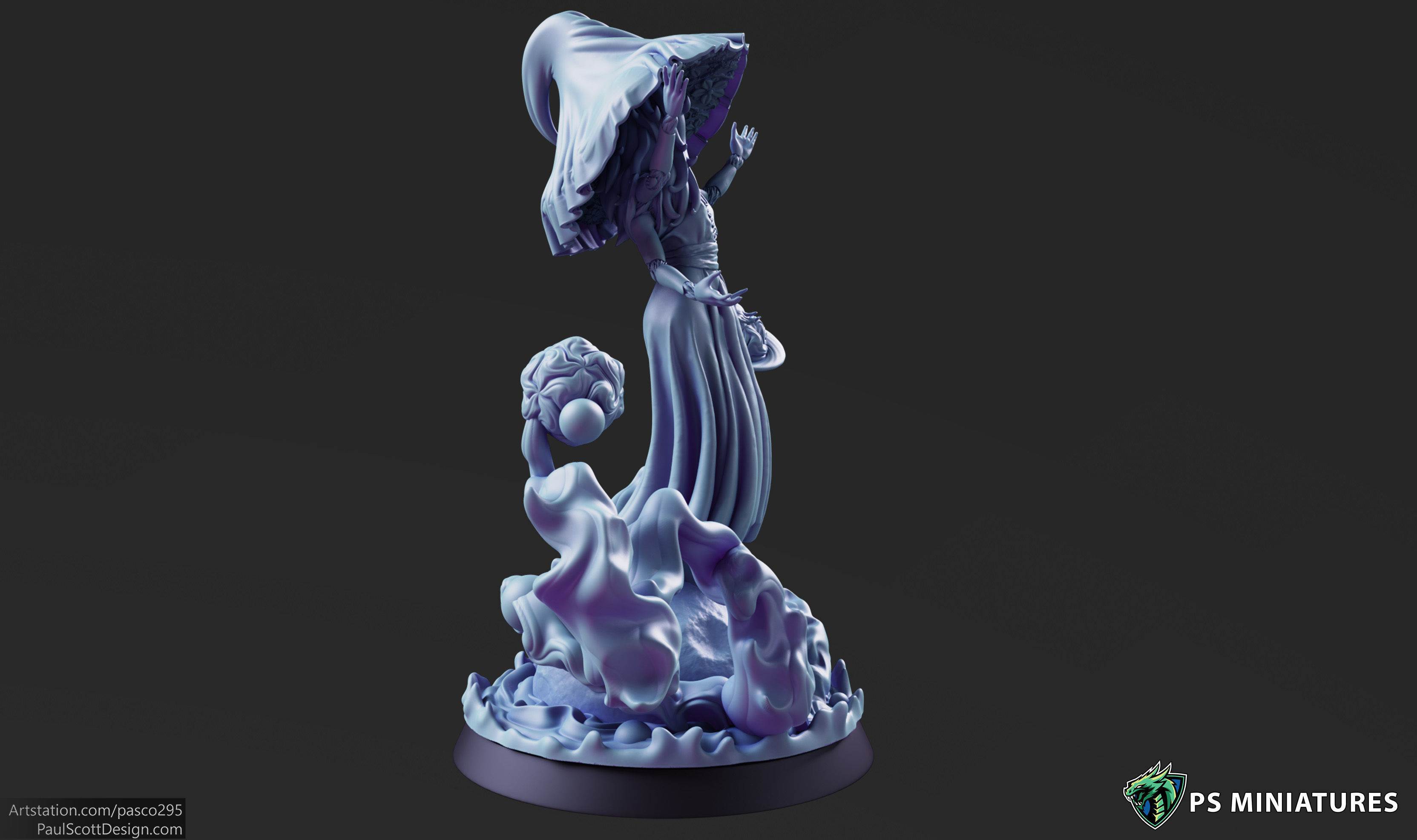 Fey Guide Pose 3 - 4 Variants and Pinup 3D model 3D printable | CGTrader