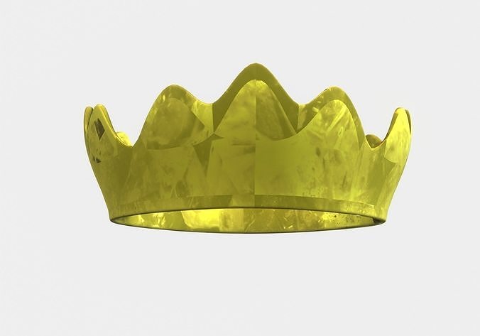 rusty crown 3D model | CGTrader